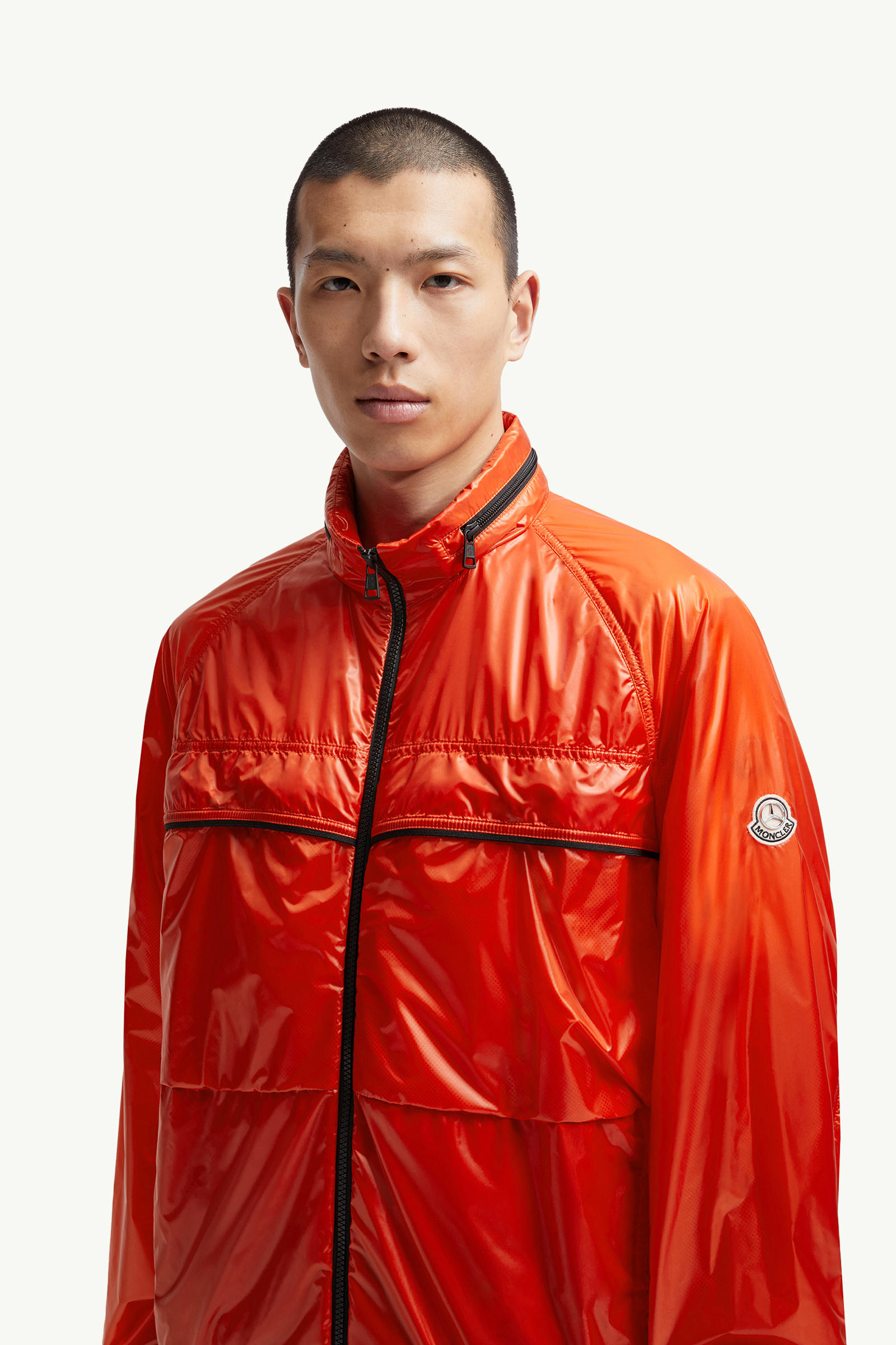 オレンジ Moncler x Mercedes-Benz by NIGO Anubis ジャケット : Moncler x Mercedes ...