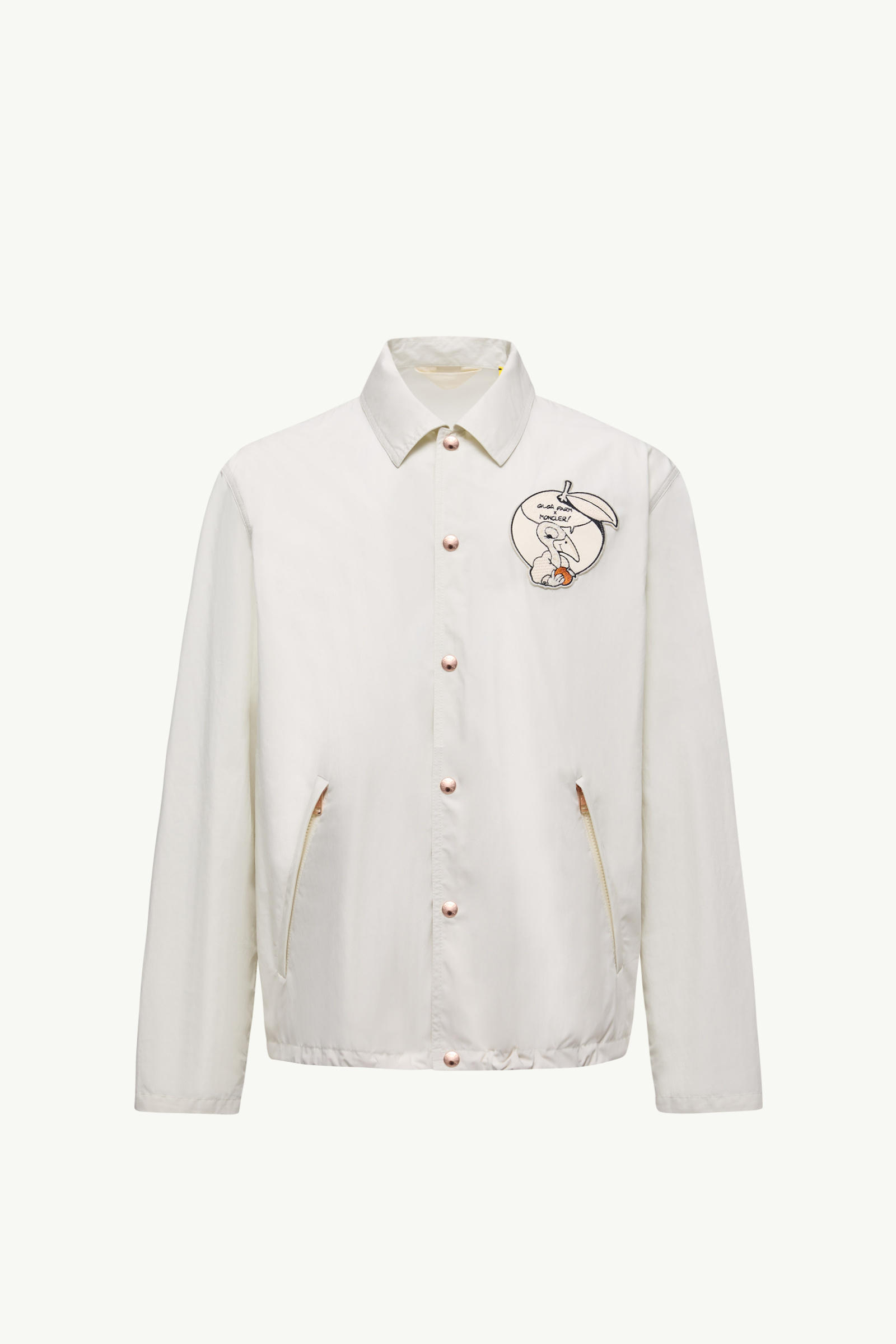 화이트 Moncler x Gilga Farm by Donald Glover Satsuma 셔츠 재킷 : 몽클레르 x 길가 팜 ...