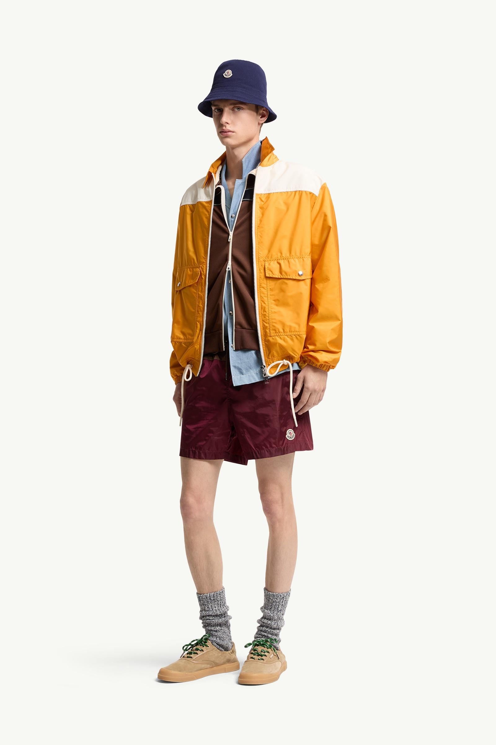 Yellow Dirillo Shirt Jacket - Windbreakers & Raincoats for Men | Moncler GB