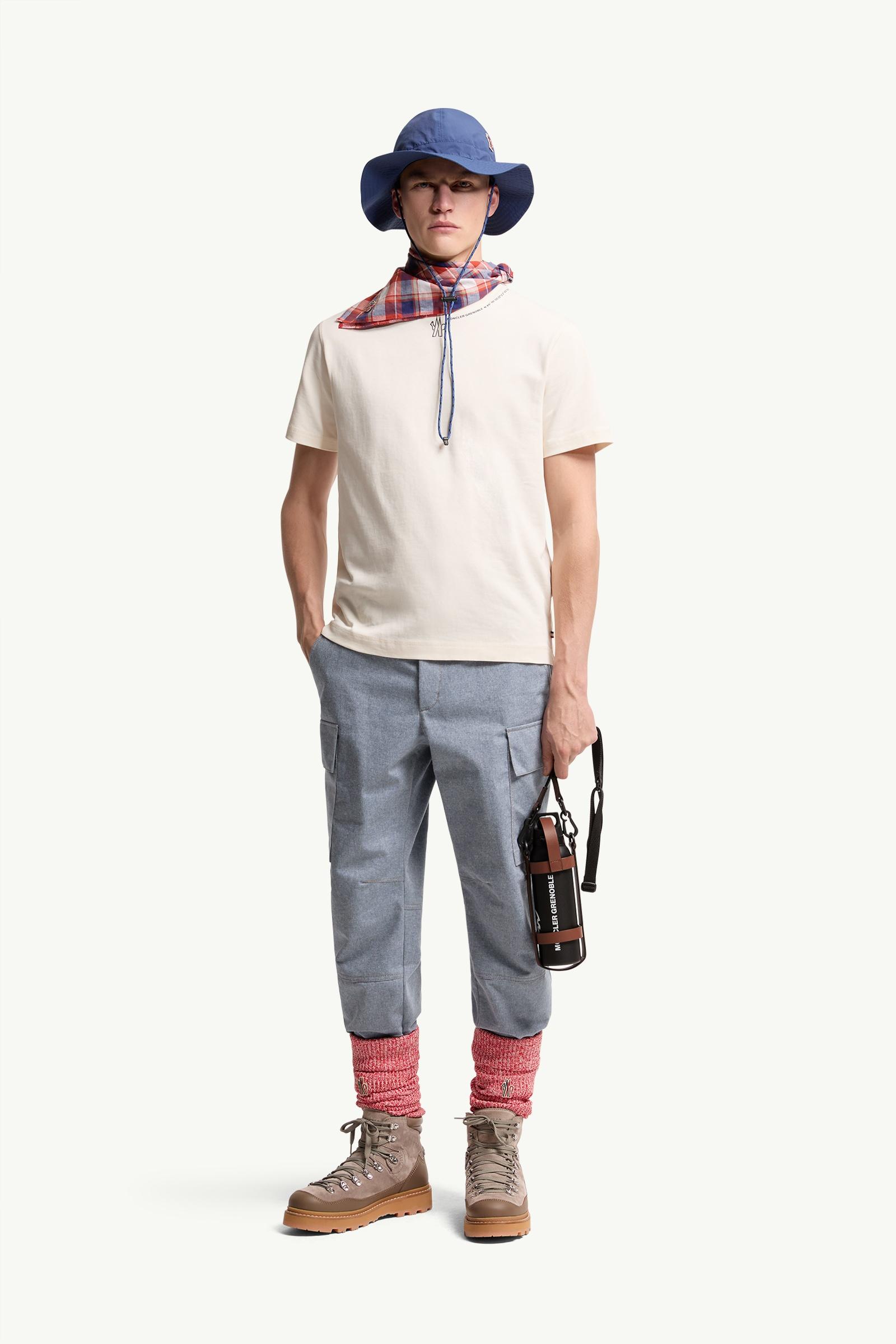 T-shirt en coton à logo Blanc - Polos et t-shirts Homme | Moncler FR