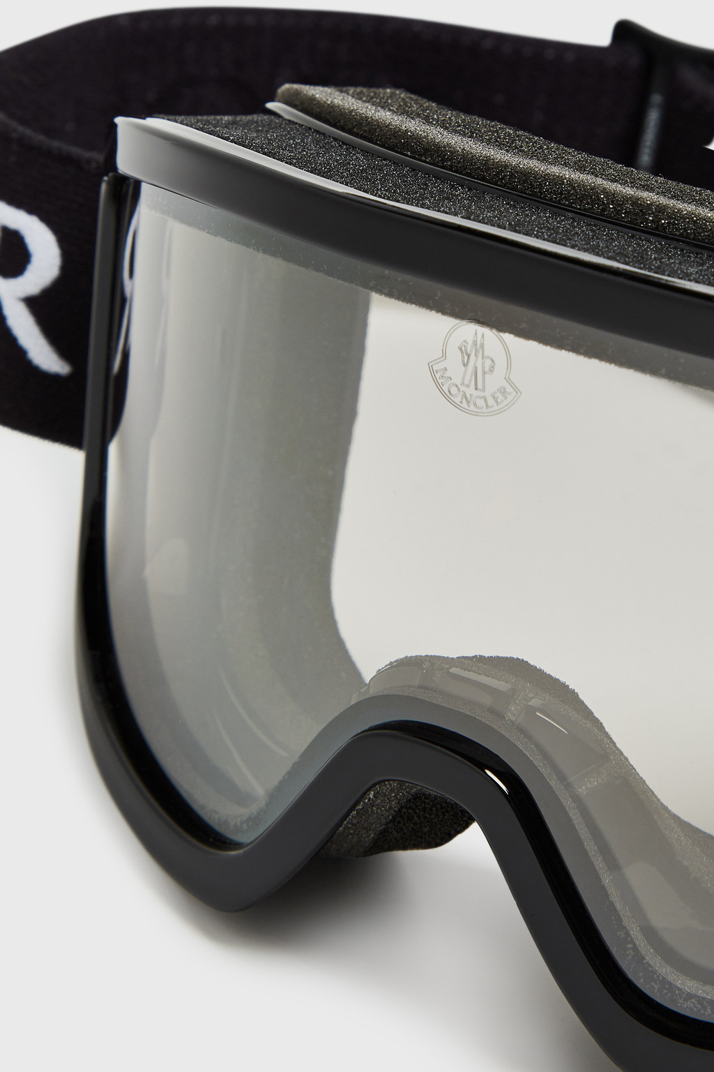 Shiny Black Terrabeam Ski Goggles - Sunglasses for Men | Moncler RO