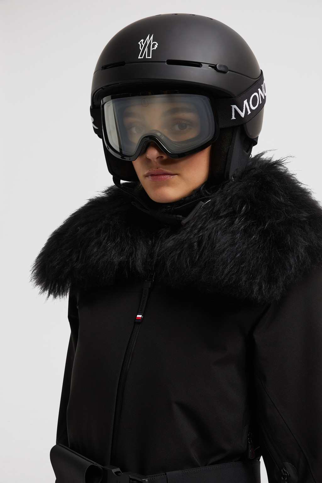 Shiny Black Terrabeam Ski Goggles - Sunglasses for Men | Moncler GB