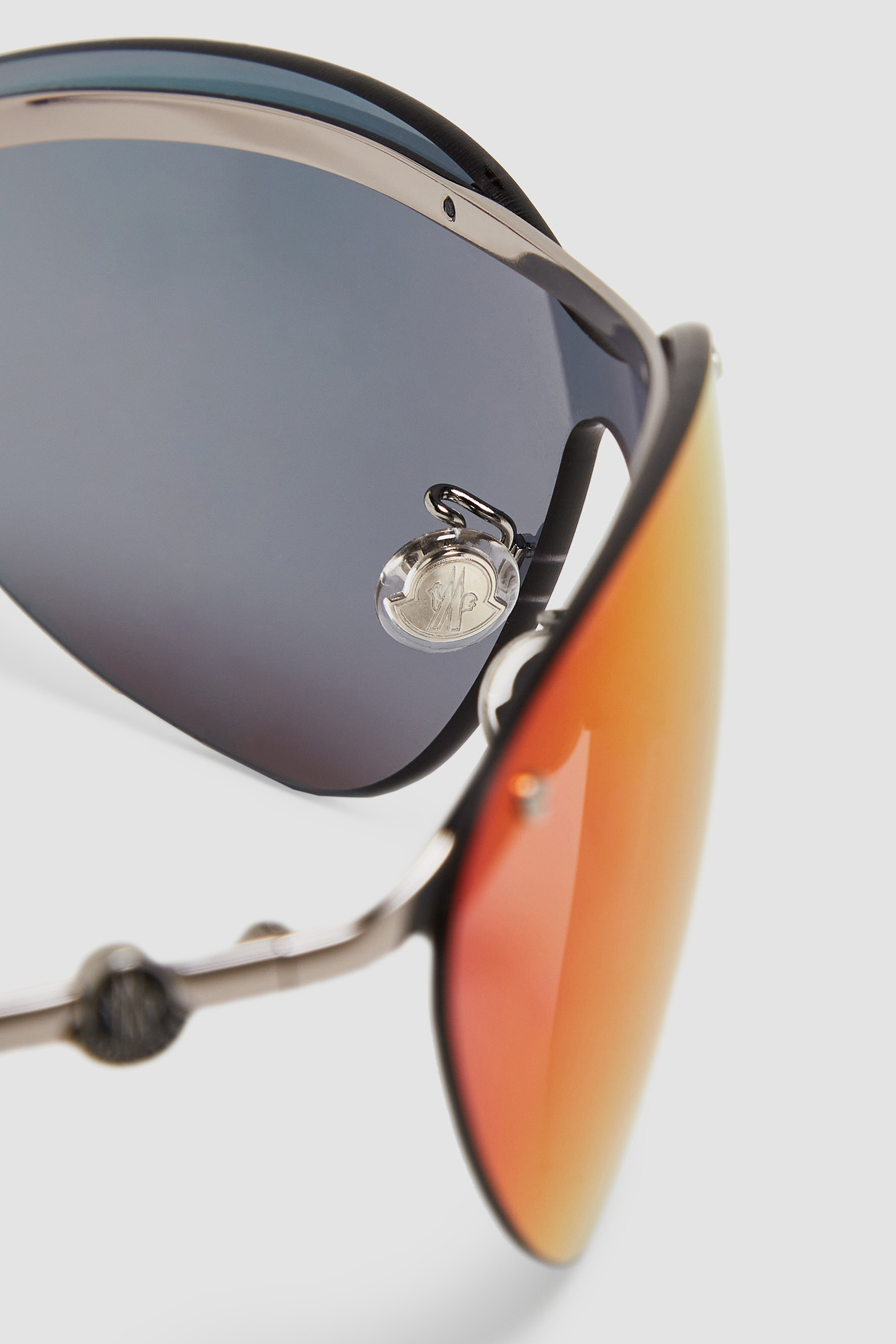 Burgundy & Black Carrion Shield Sunglasses - Sunglasses for Men ...