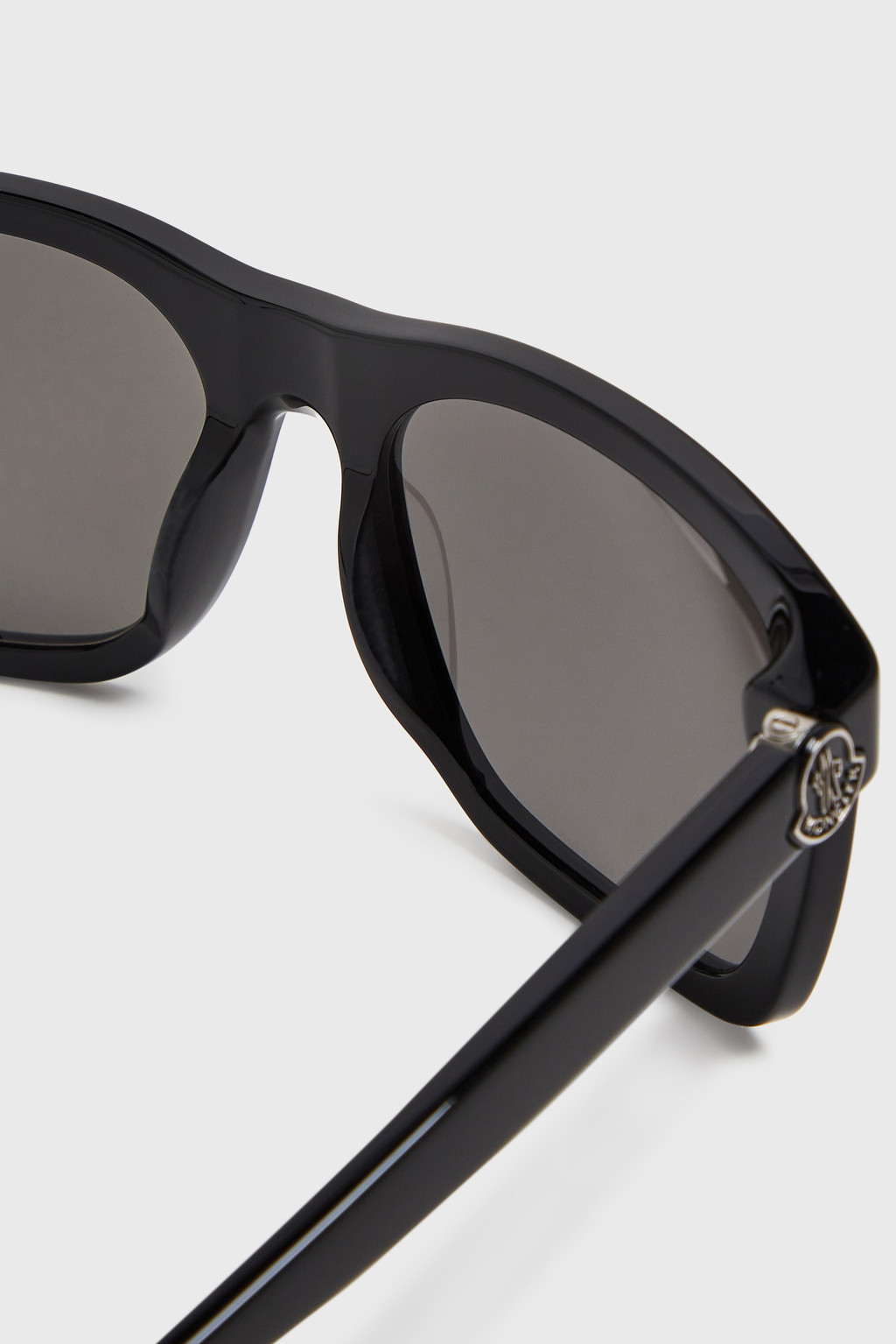 Shiny Black Colada Squared Sunglasses - Sunglasses for Men | Moncler PT