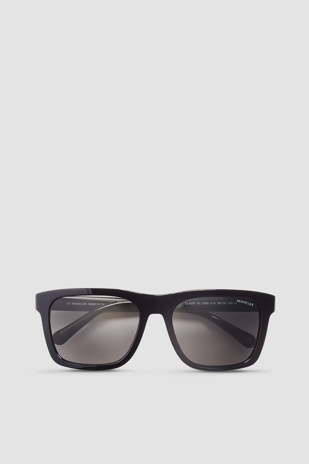 Shiny Black Colada Squared Sunglasses - Sunglasses for Men | Moncler CA