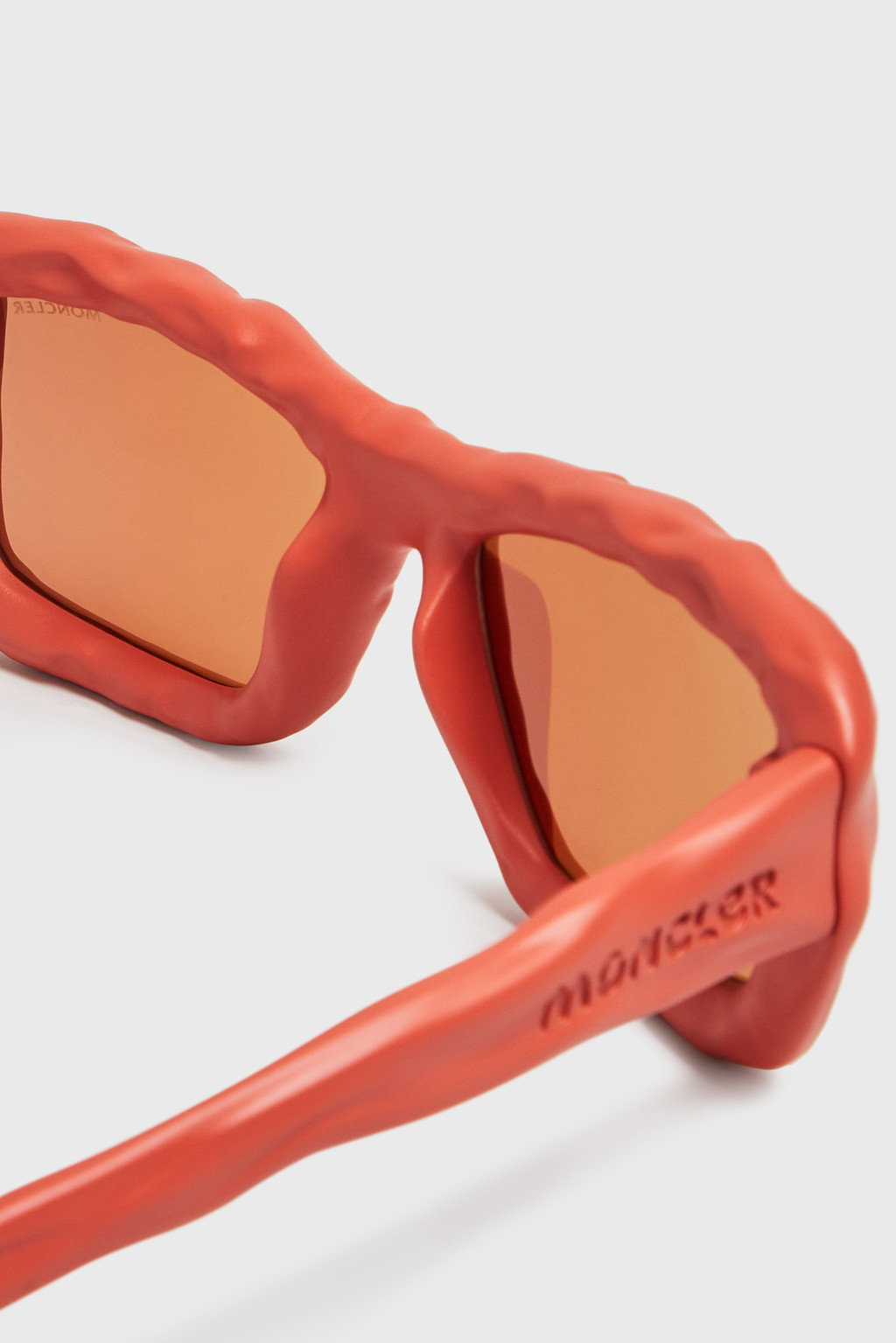 Orange Rectangular Sunglasses - Moncler x Salehe Bembury for Genius ...