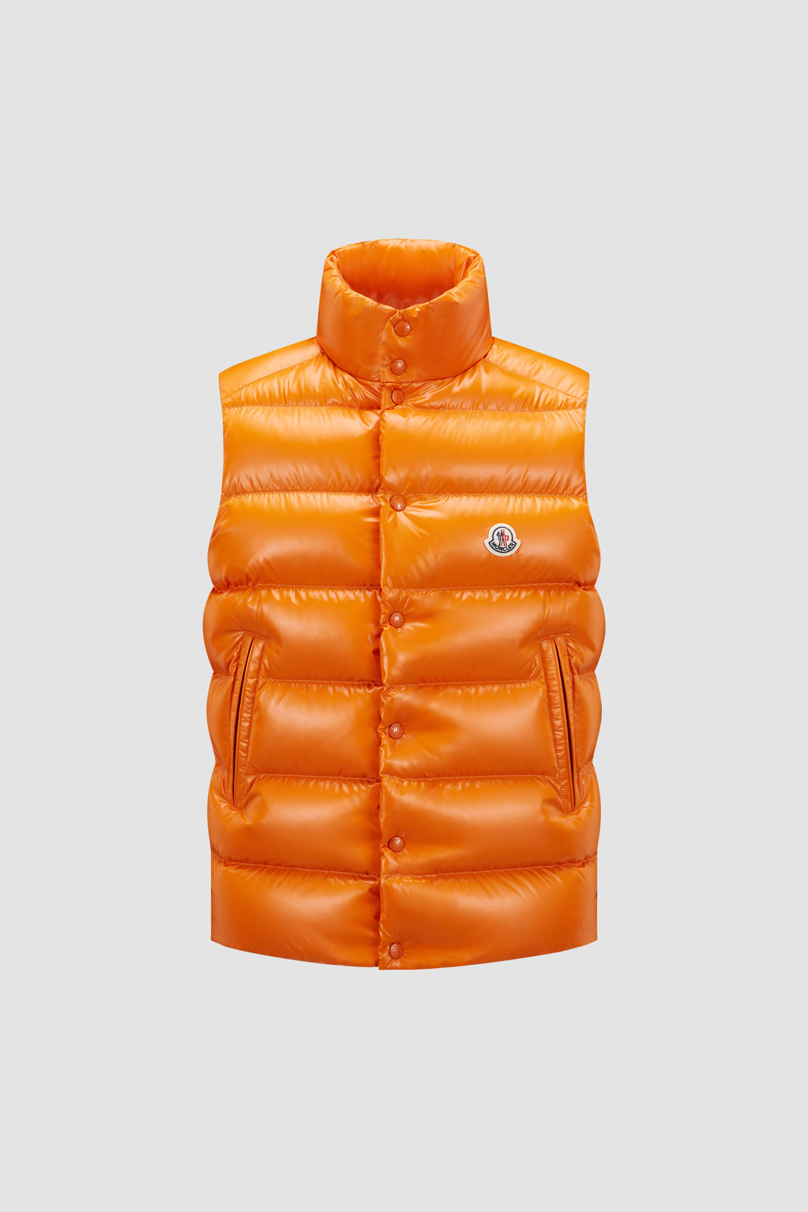 Tibb Daunenweste Orange - Westen für Herren | Moncler AT