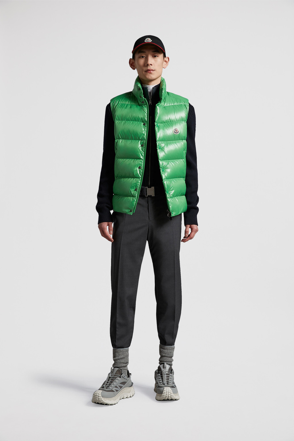 Brown Tibb Down Gilet - Vests for Men | Moncler HR
