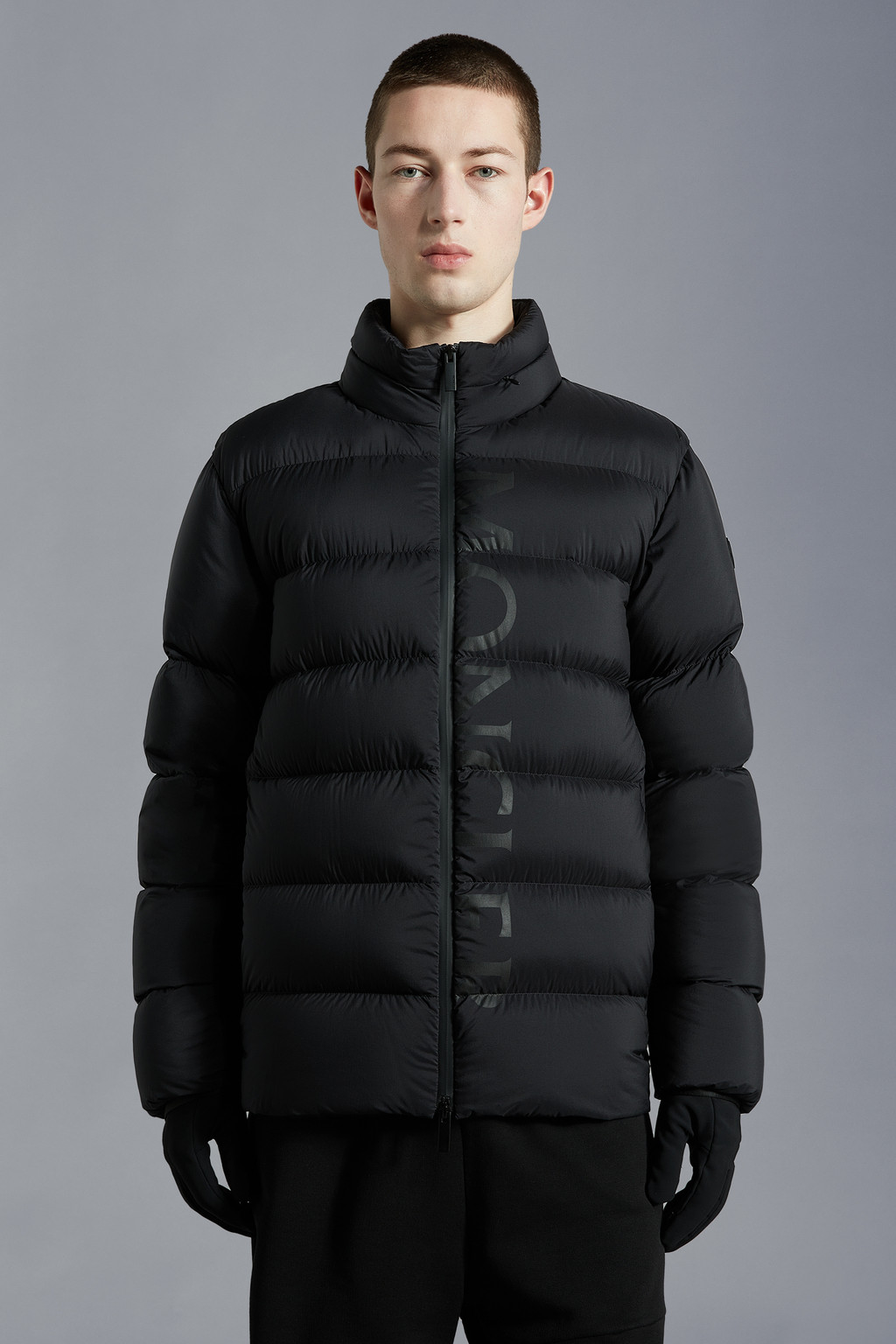 Black Dieng Short Down Jacket - Short Down Jackets for Men | Moncler PT