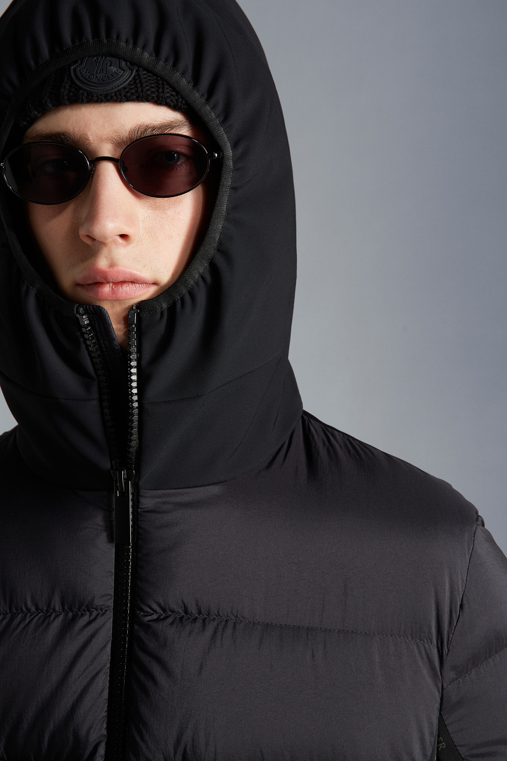 Black Morvan Short Down Jacket - Short Down Jackets for Men | Moncler SK