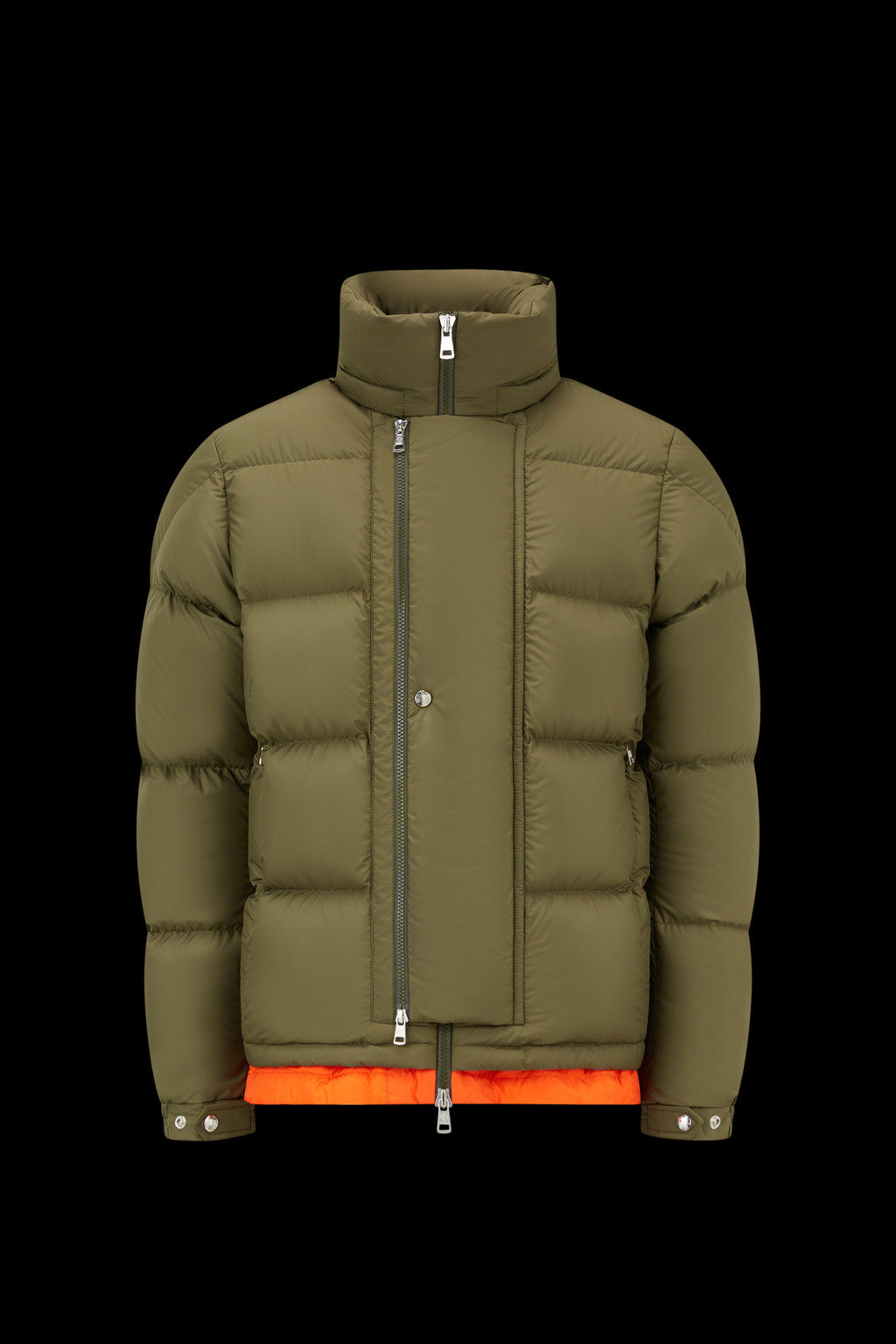 Dark Green Makian Short Down Jacket - Short Down Jackets for Men ...