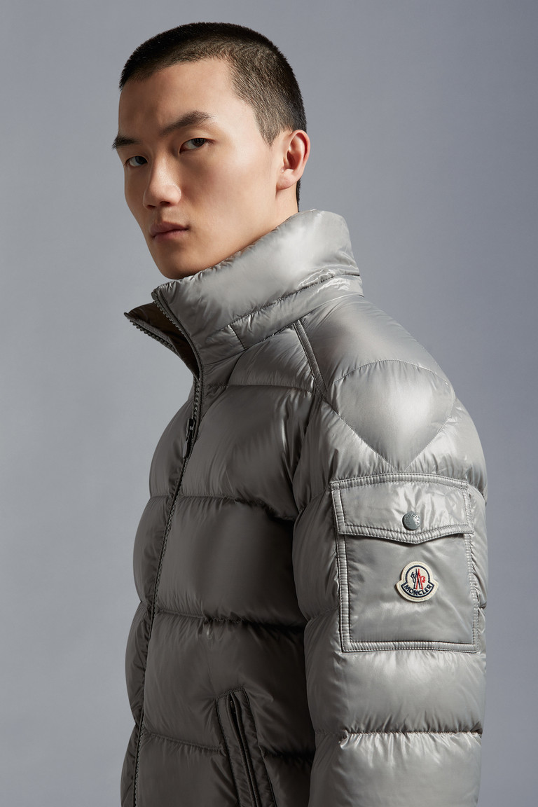 Gray Moncler Maya Short Down Jacket - Short Down Jackets for Men ...