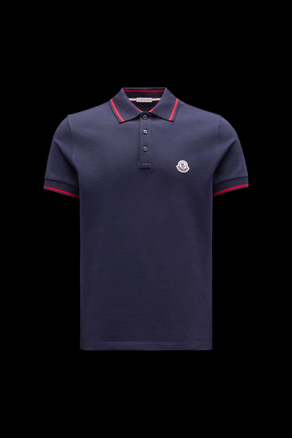 Night Blue Logo Polo Shirt - Polos & T-shirts for Men | Moncler DK
