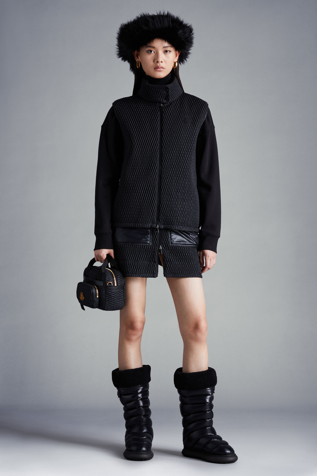 Black Arou Down Gilet - Vests for Women | Moncler CH