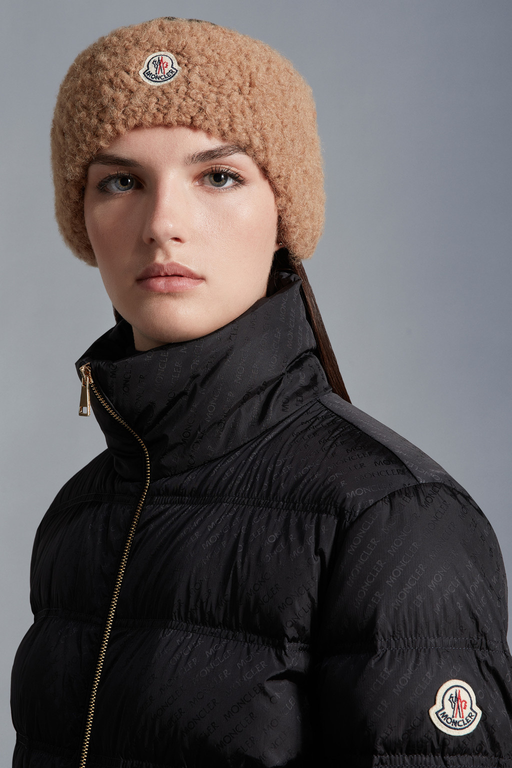 Plumífero corto Fer Azul Noche - Plumíferos cortos de Mujer | Moncler ES