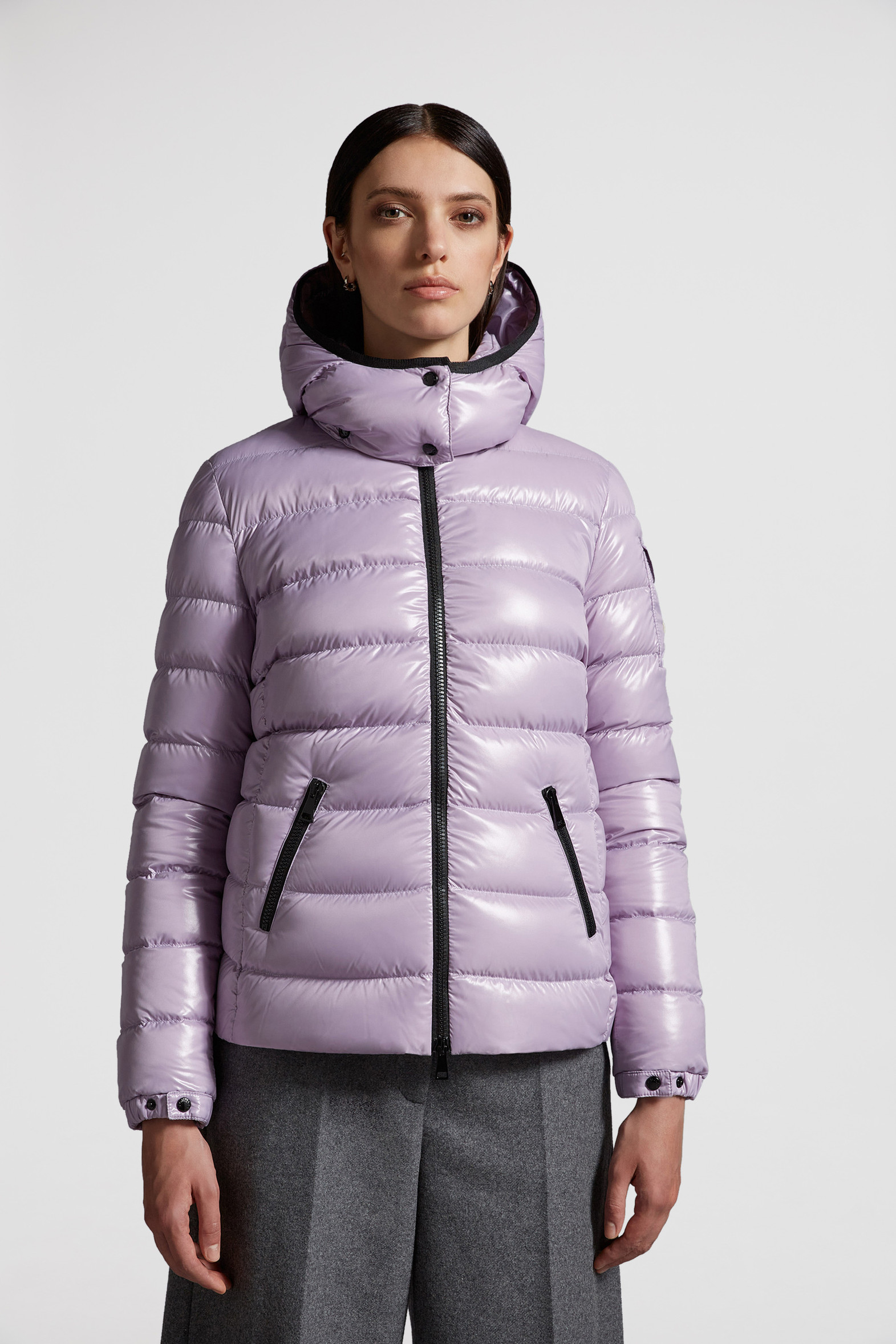 Bady Kurze Daunenjacke Hell-lila - Kurze Daunenjacken für Damen ...