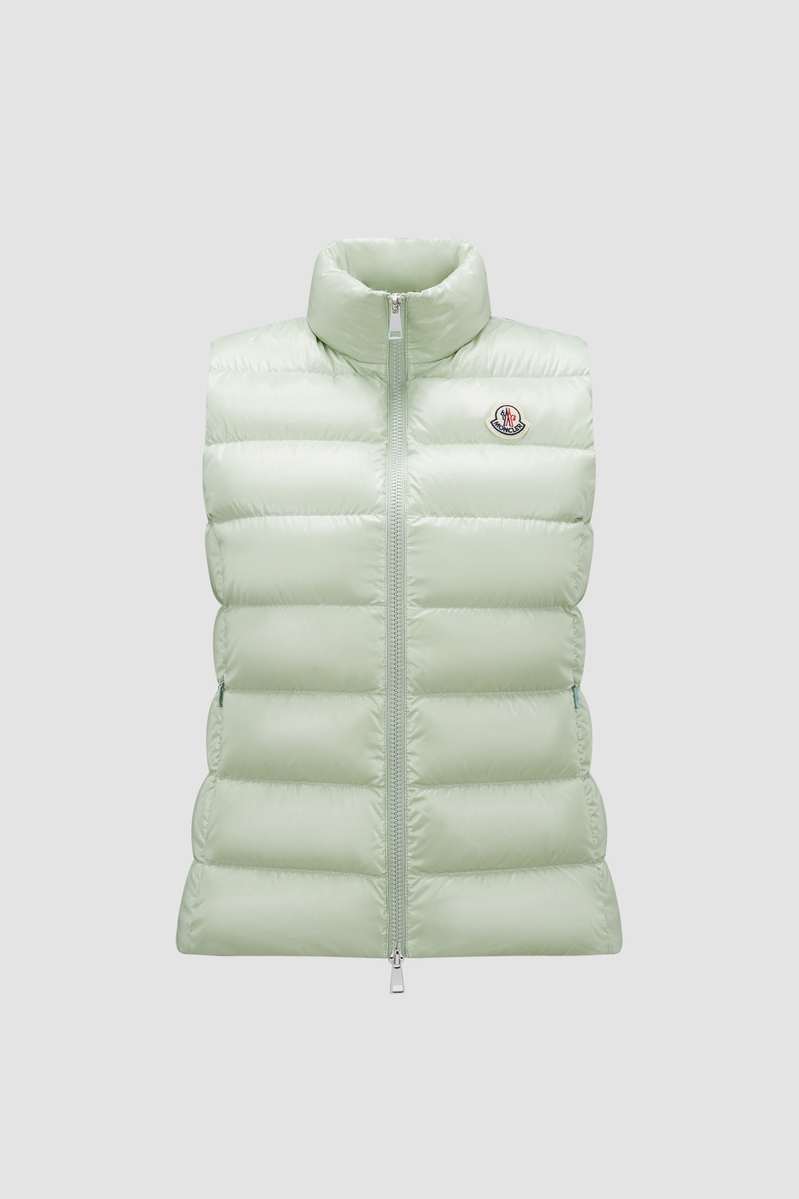 Mint Green Ghany Down Gilet - Vests for Women | Moncler GB