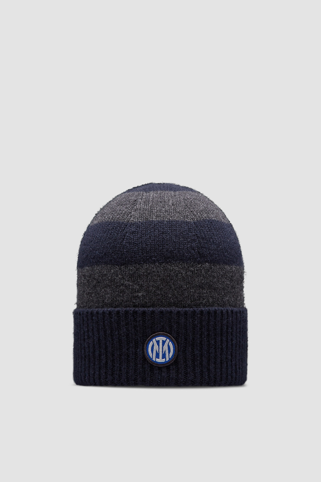Bonnet Inter x Moncler Bleu Marine & Gris - Chapeaux & Bonnets Homme ...