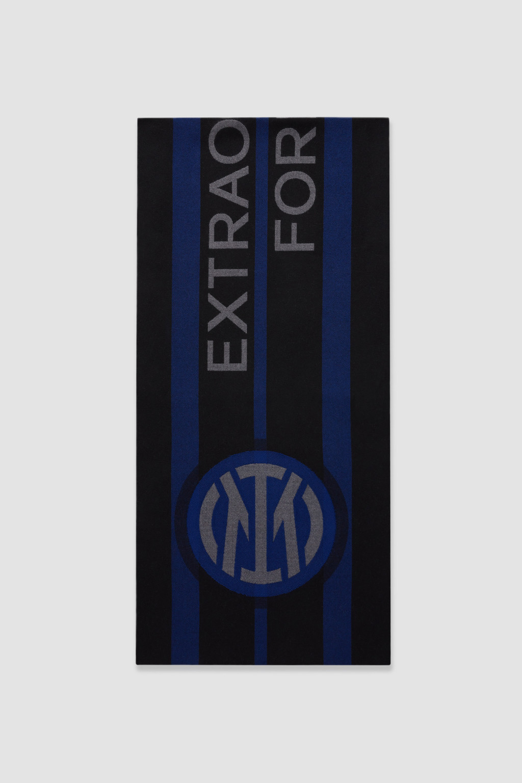 Inter x Moncler Schal Schwarz & Navyblau - Inter x Moncler für Herren ...