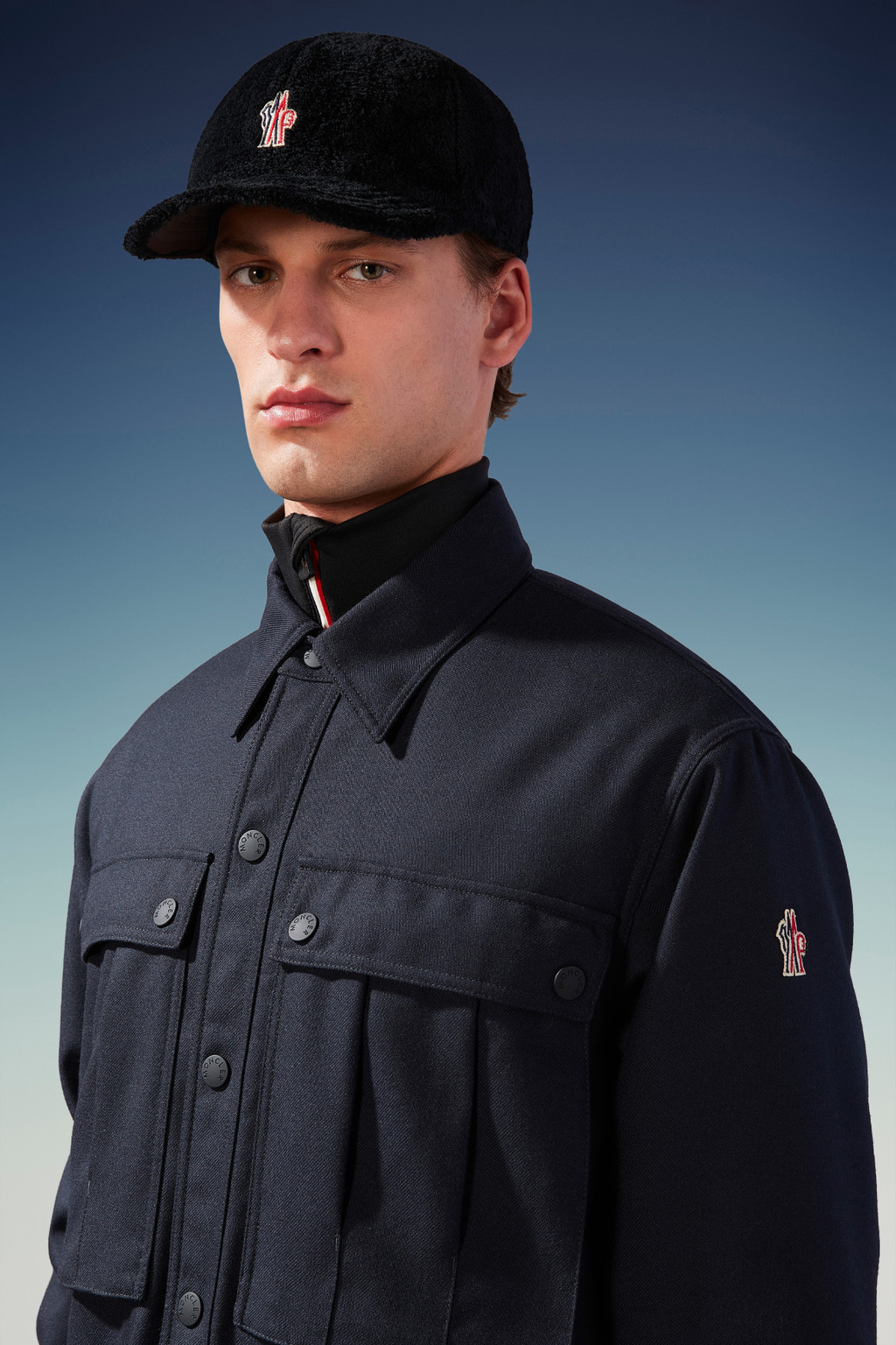 Night Blue Ornon Short Down Jacket - Lightweight Down Jackets for Men ...