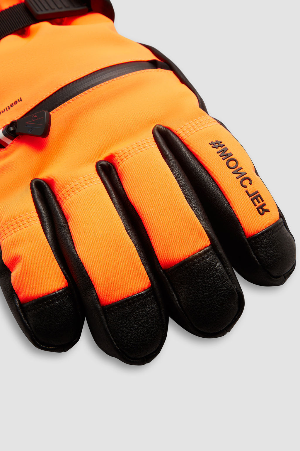 Bright Orange Padded Gloves - Scarves & Gloves for Men | Moncler US