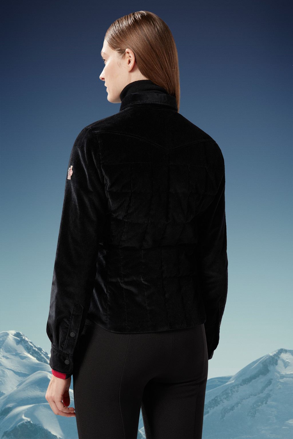 Black Nangy Shacket - All Down Jackets for Women | Moncler CH