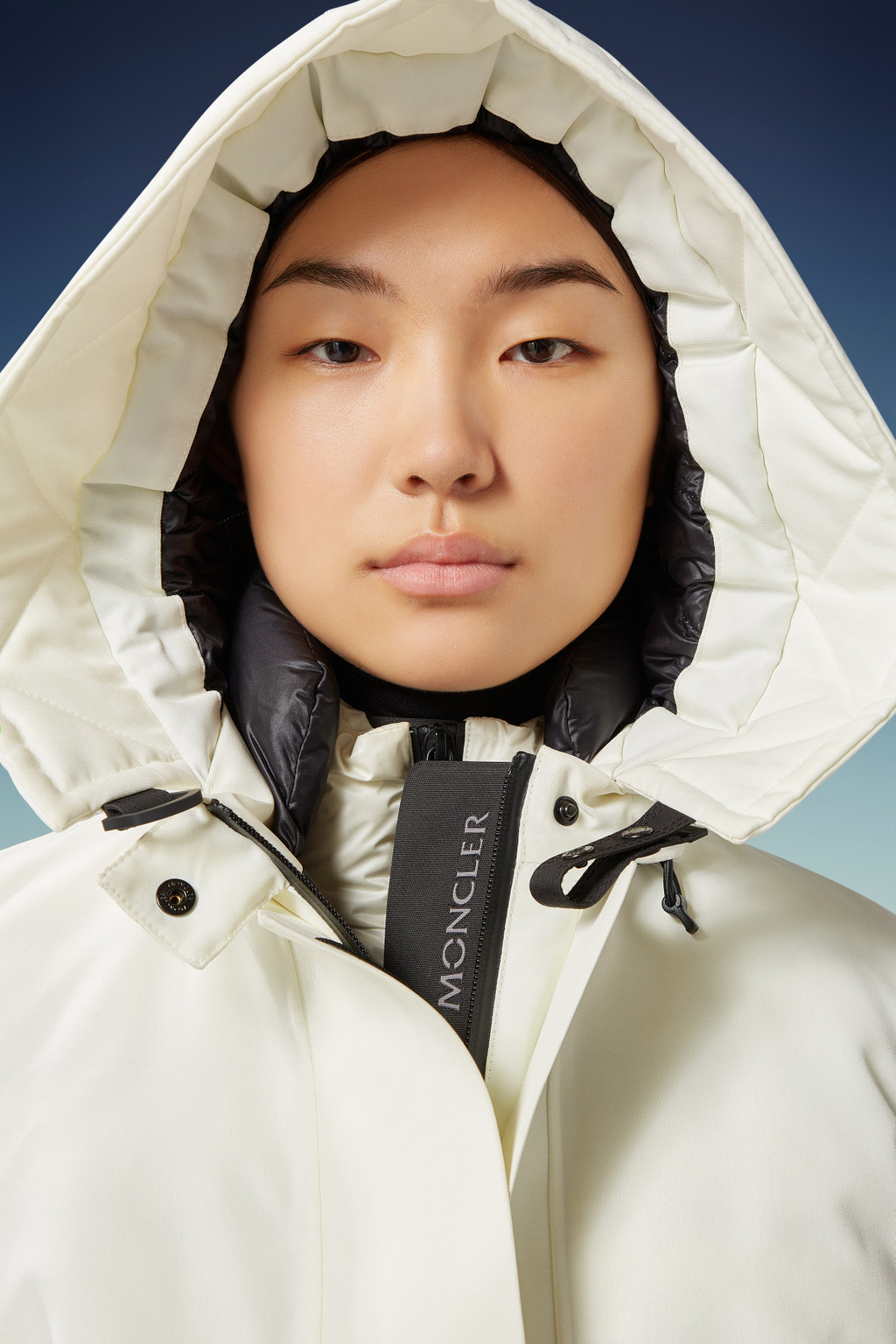Snow White Laplance Ski Jacket - All Down Jackets for Women | Moncler BG