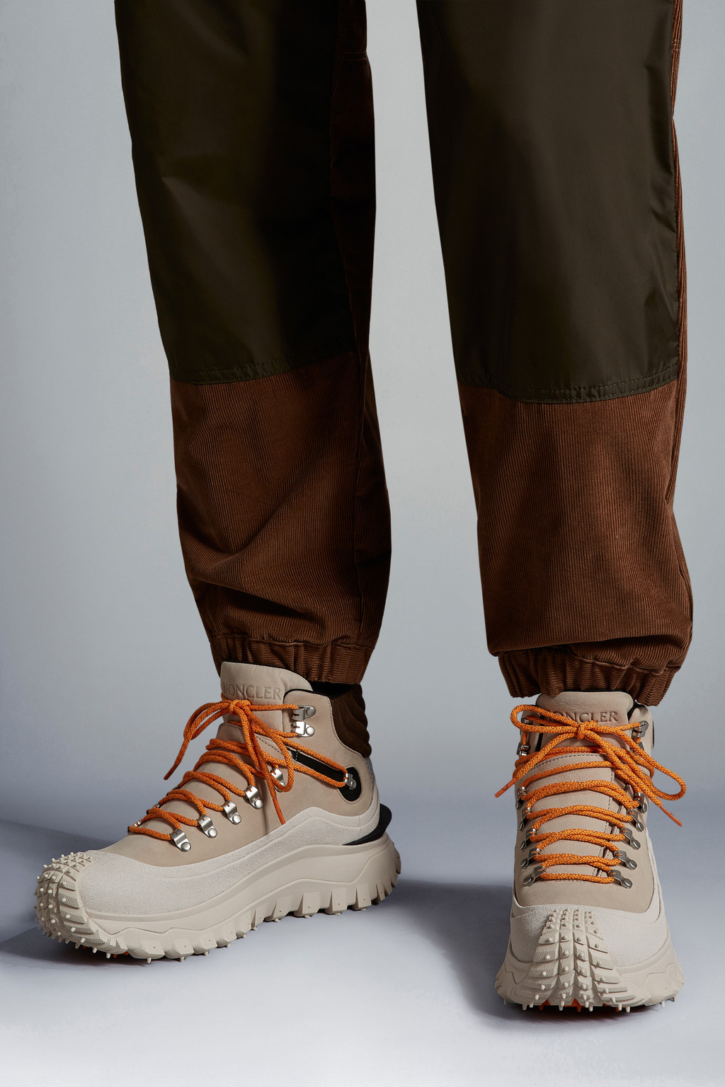 Beige Trailgrip Gtx High-Top Trainers - Sneakers for Men | Moncler SK