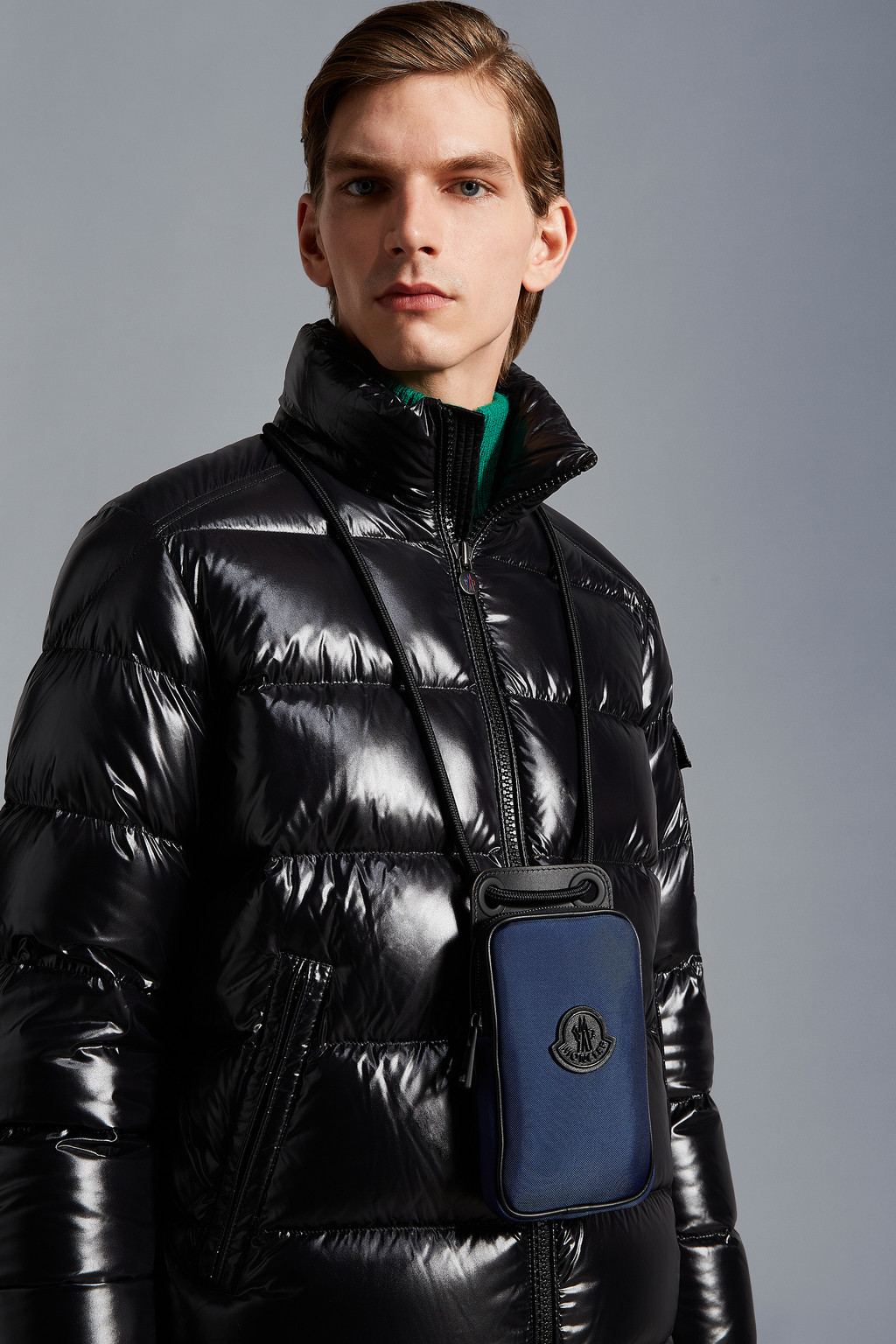 Blue Logo Phone Case - Small Accessories for Men | Moncler LV