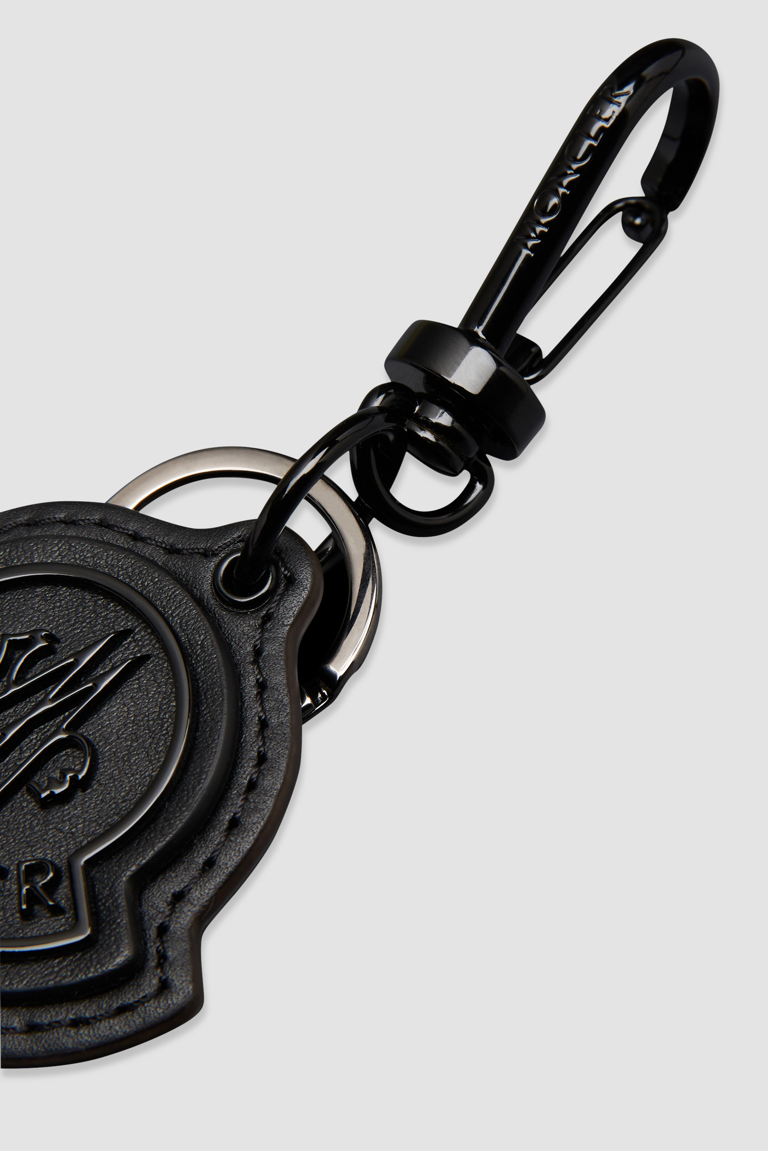 Black Logo Key Ring - Bags & Small Accessories for Men | Moncler HK