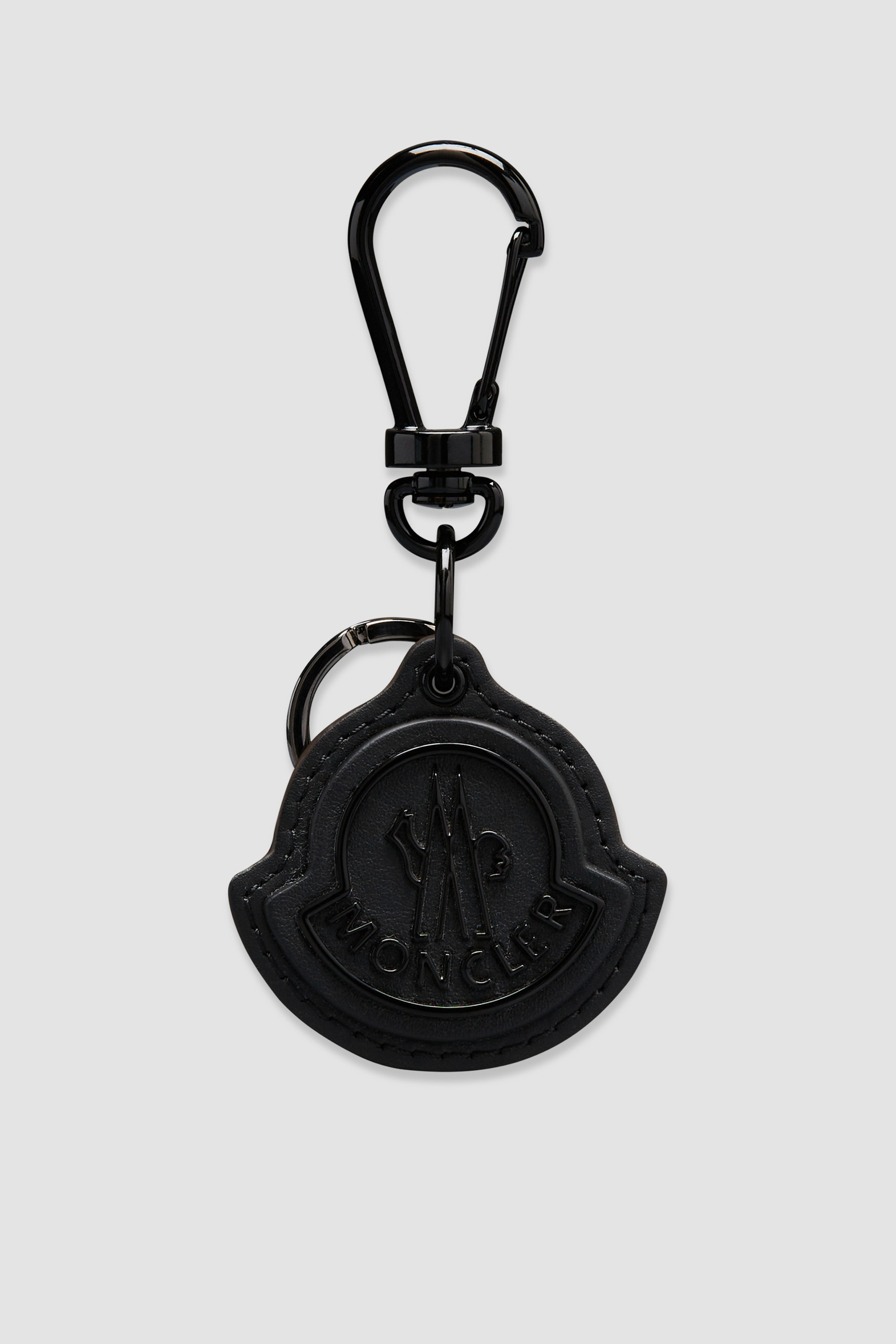 Black Logo Key Ring - Bags & Small Accessories for Men | Moncler HK