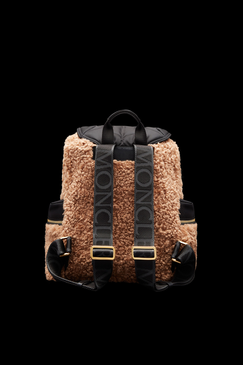Sac à dos Astro Beige Chameau & Noir - Sacs & Valises Femme | Moncler FR