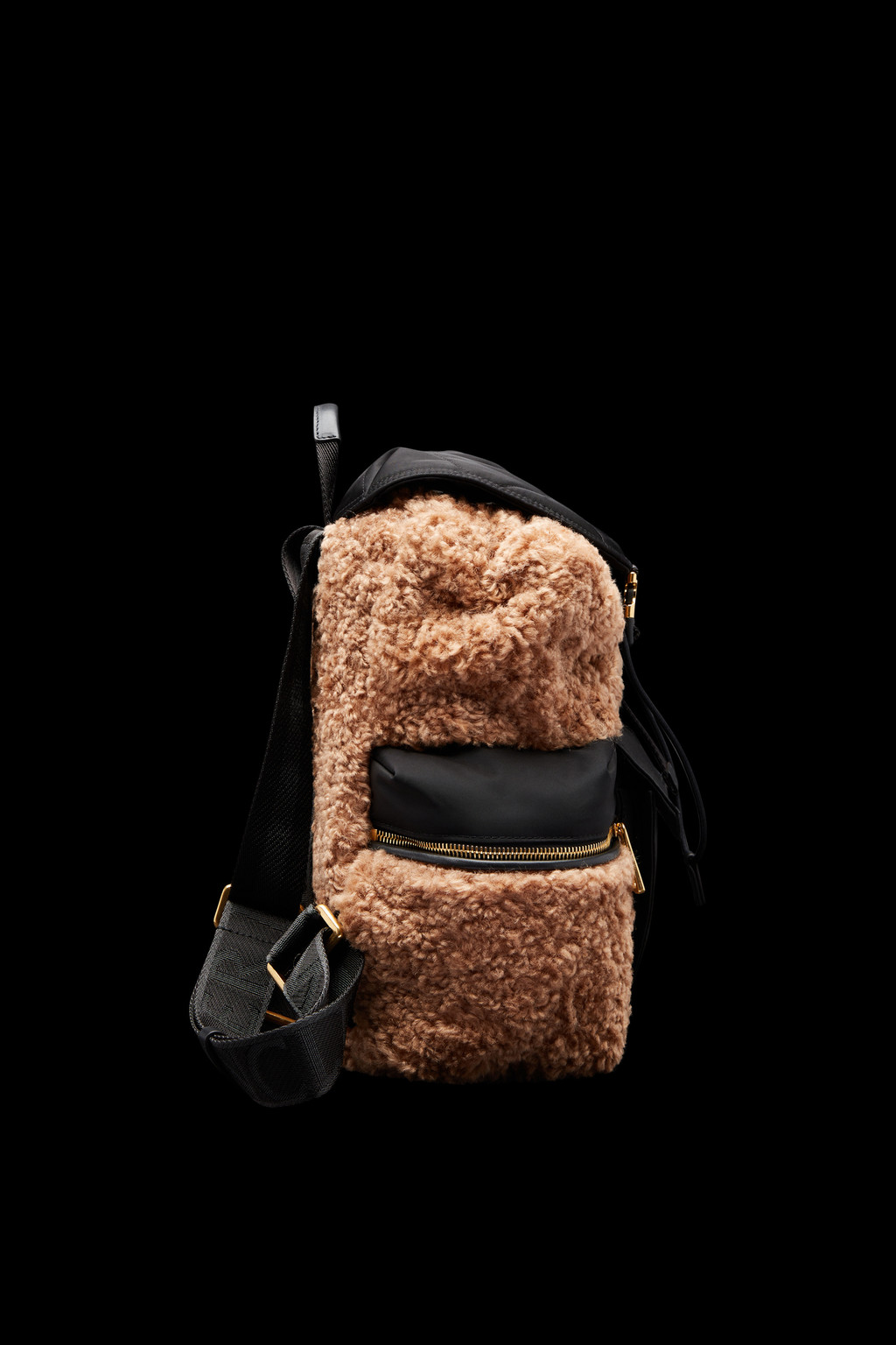 Sac à dos Astro Beige Chameau & Noir - Sacs & Valises Femme | Moncler FR