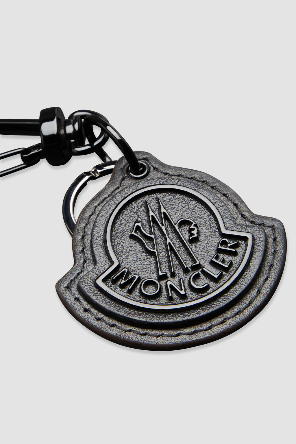 Black Logo Key Ring - Bags & Small Accessories for Women | Moncler PT