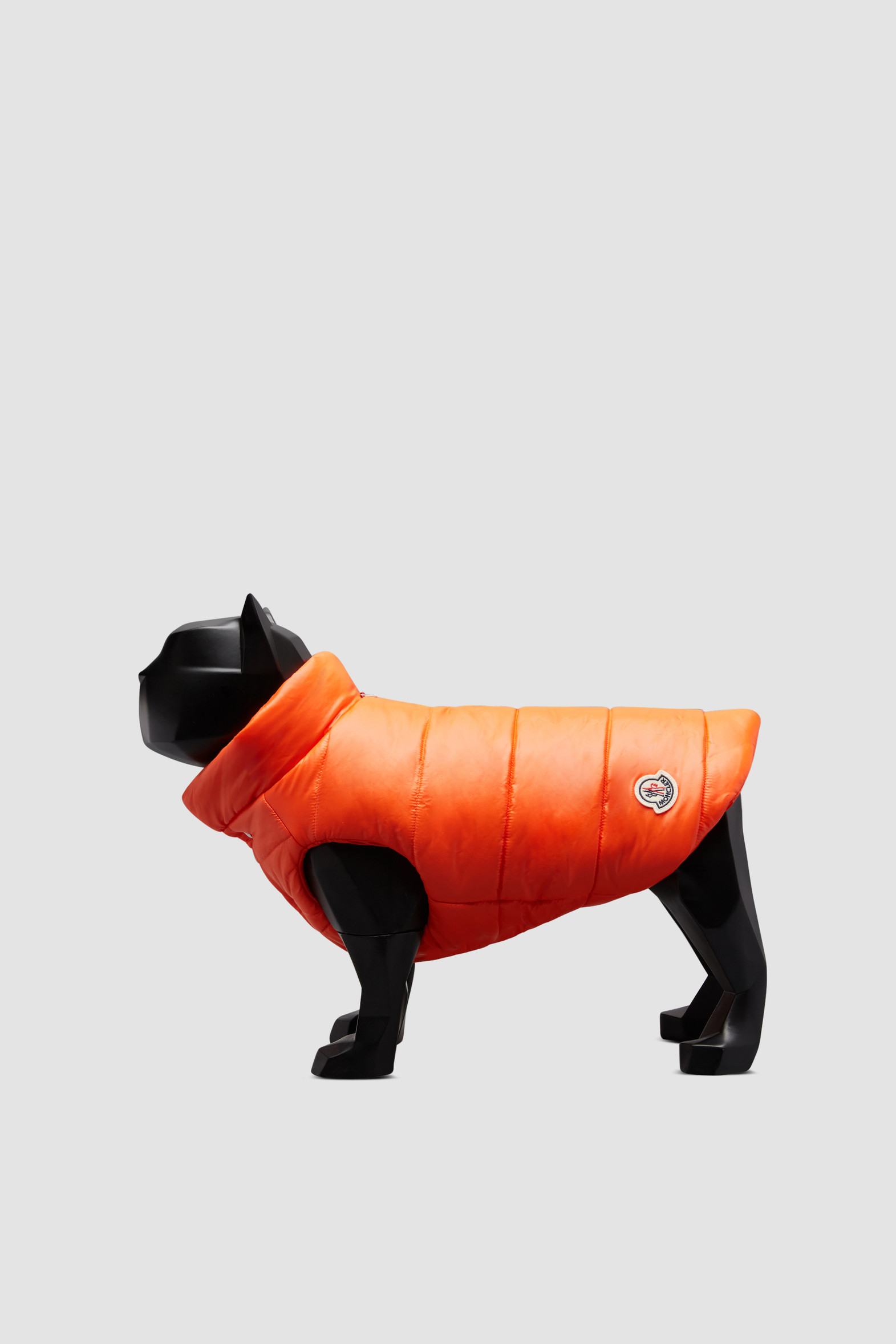 Orange Dog Gilet - Moncler Poldo Dog Couture for Special Projects ...
