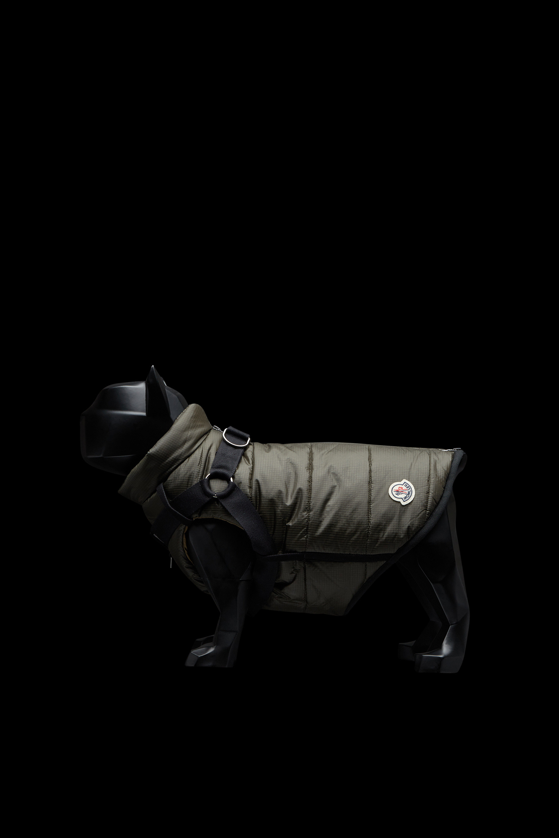 Olive Green Dog Gilet - Moncler Poldo Dog Couture for Genius | Moncler NL