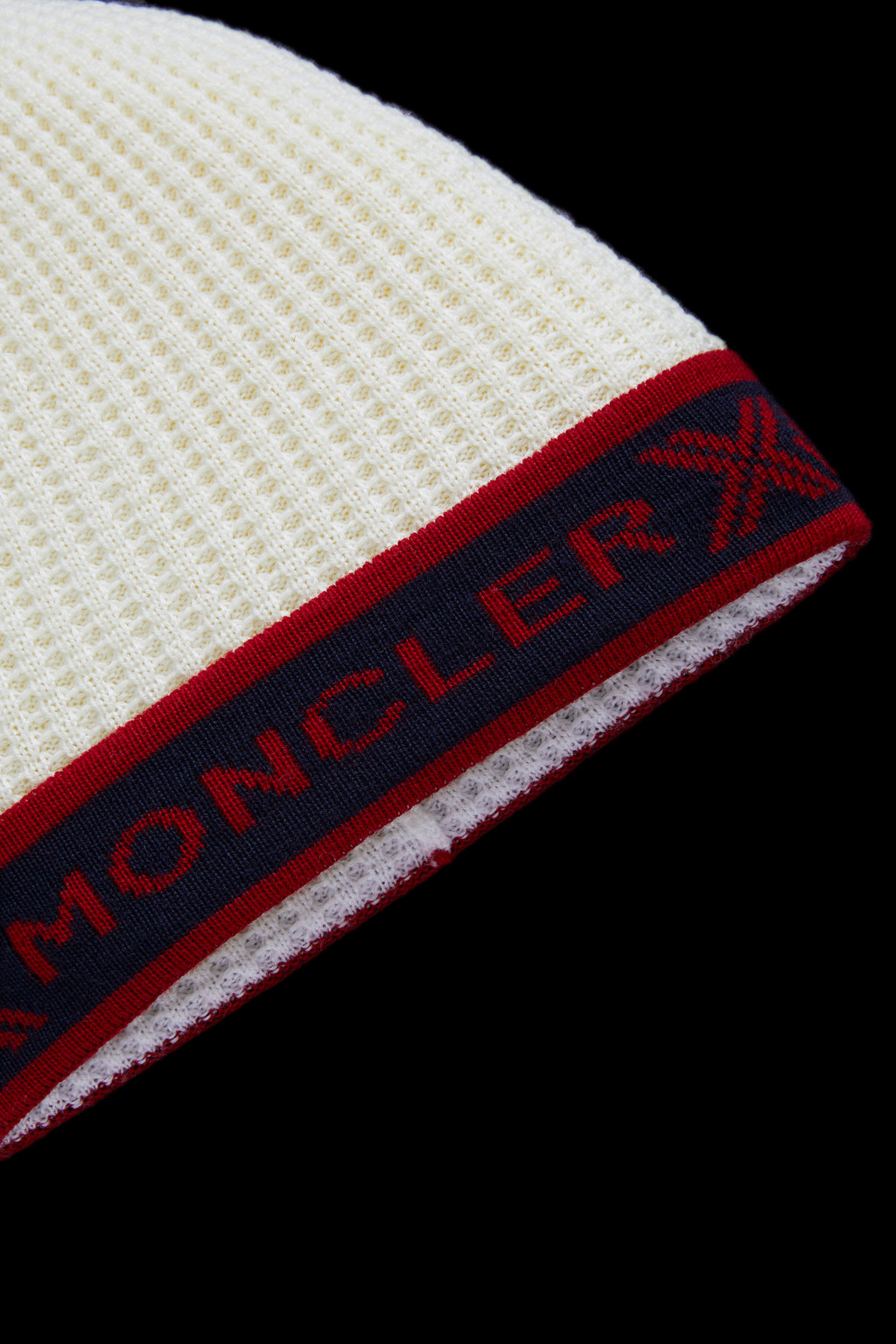 Bonnet en laine avec logo Blanc Lait - Accessoires Children | Moncler FR