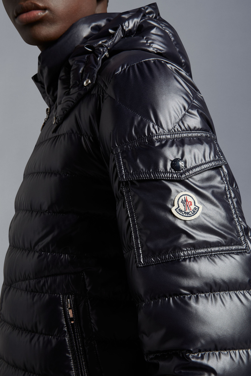Night Blue Lauros Short Down Jacket - Short Down Jackets for Men ...