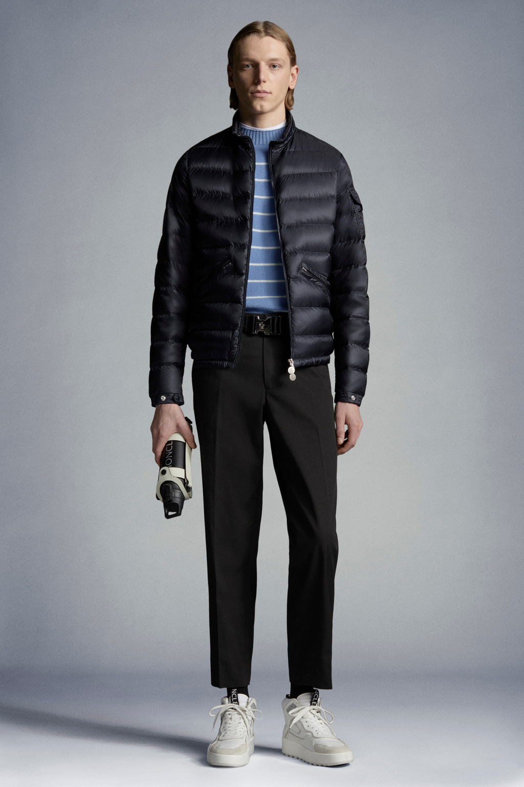Night Blue Agay Short Down Jacket - Short Down Jackets for Men | Moncler CZ