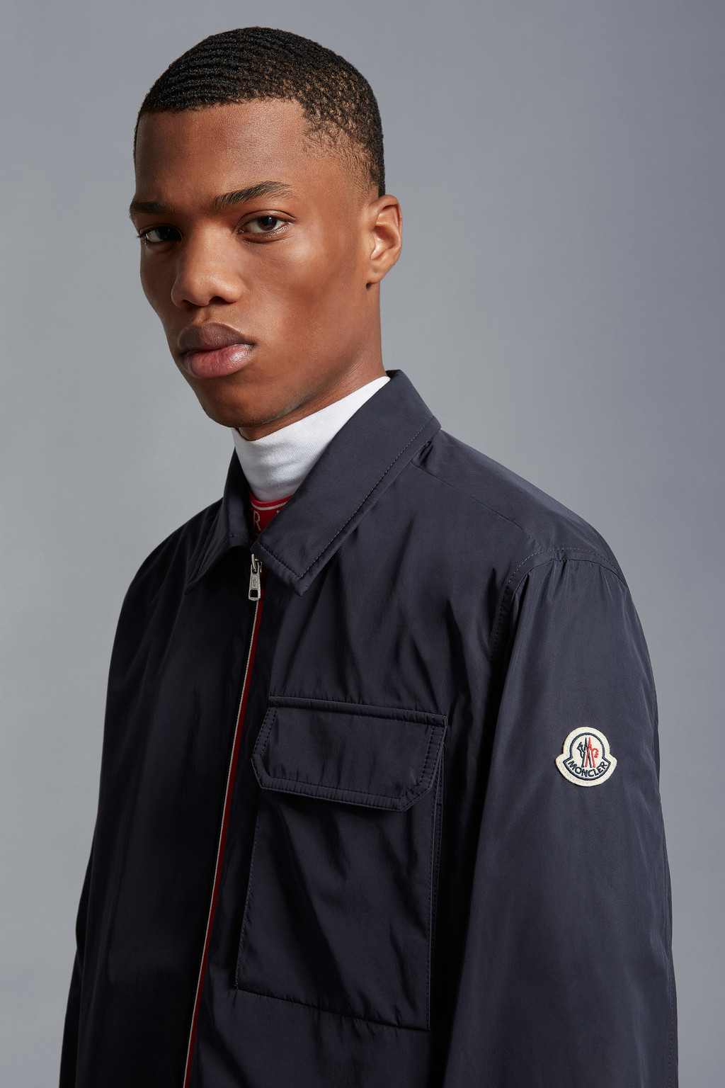 Chaqueta camisera Epte Azul - Anoraks y Impermeables de Hombre | Moncler ES