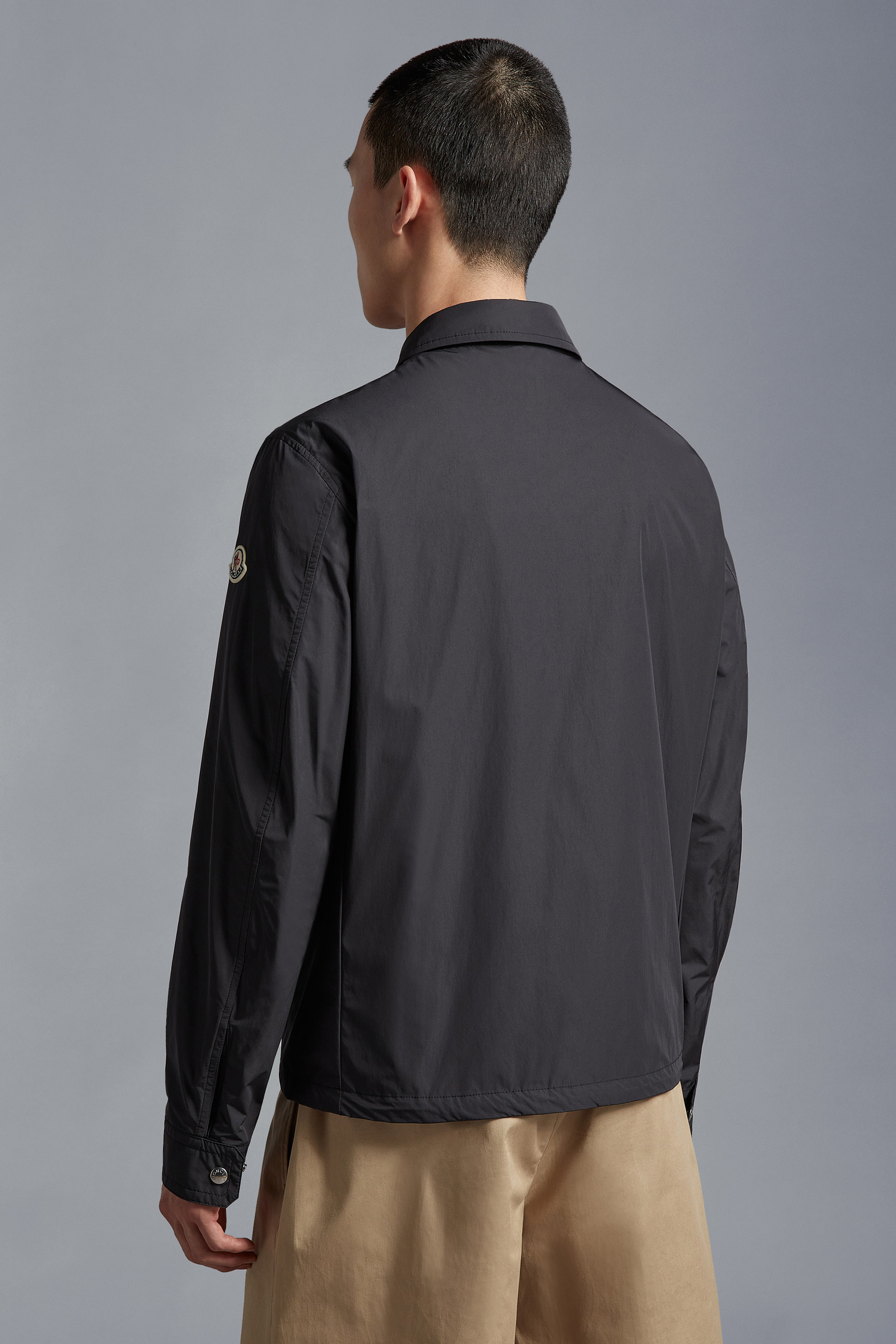 Black Epte Shacket - Windbreakers & Raincoats for Men | Moncler HK