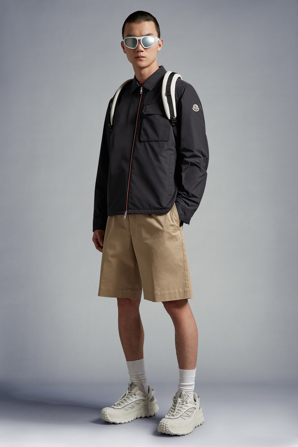 Black Epte Shacket - Windbreakers & Raincoats for Men | Moncler HK