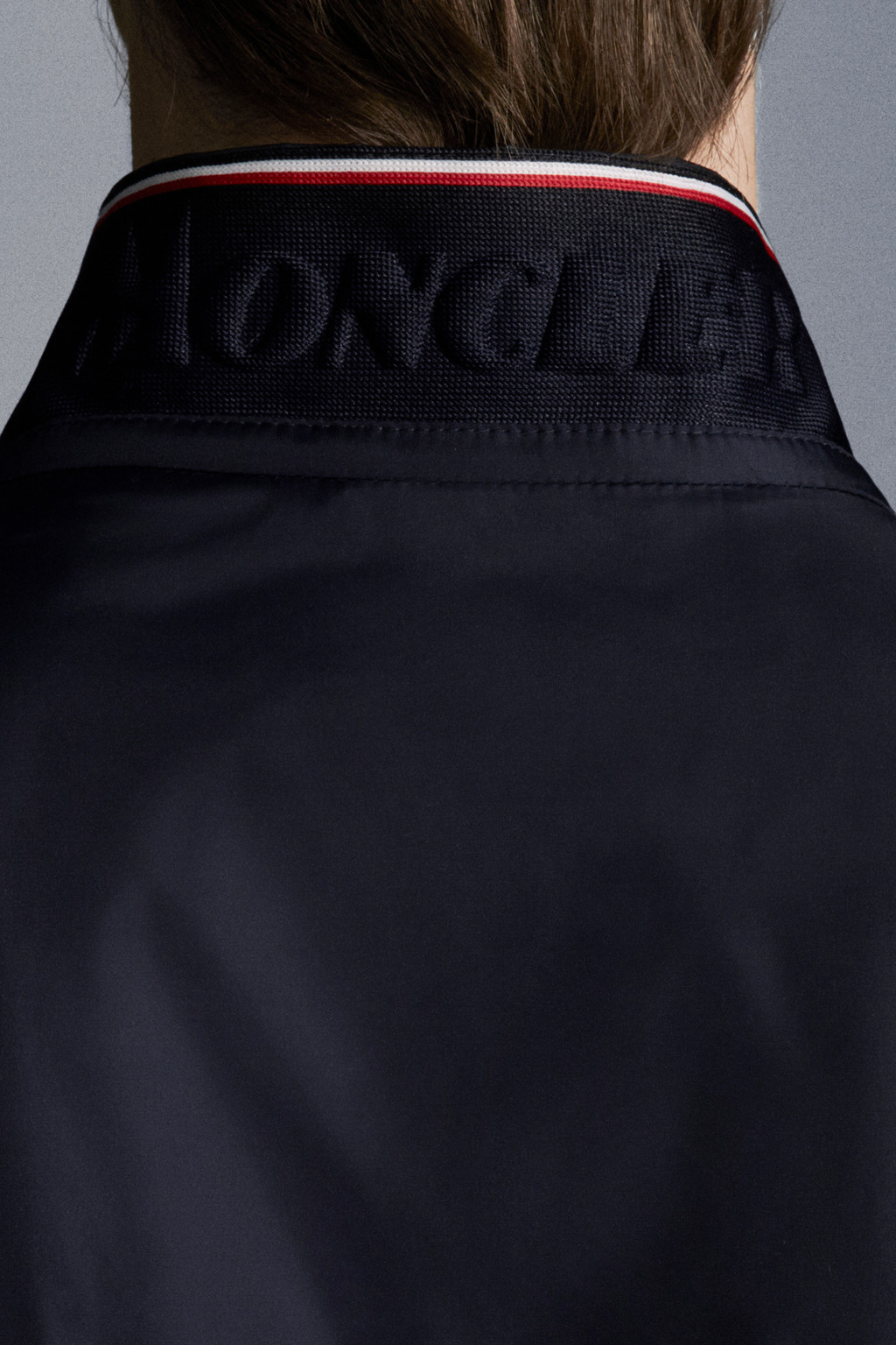 Navy Blue Reppe Rain Jacket - Windbreakers & Raincoats for Men | Moncler IE