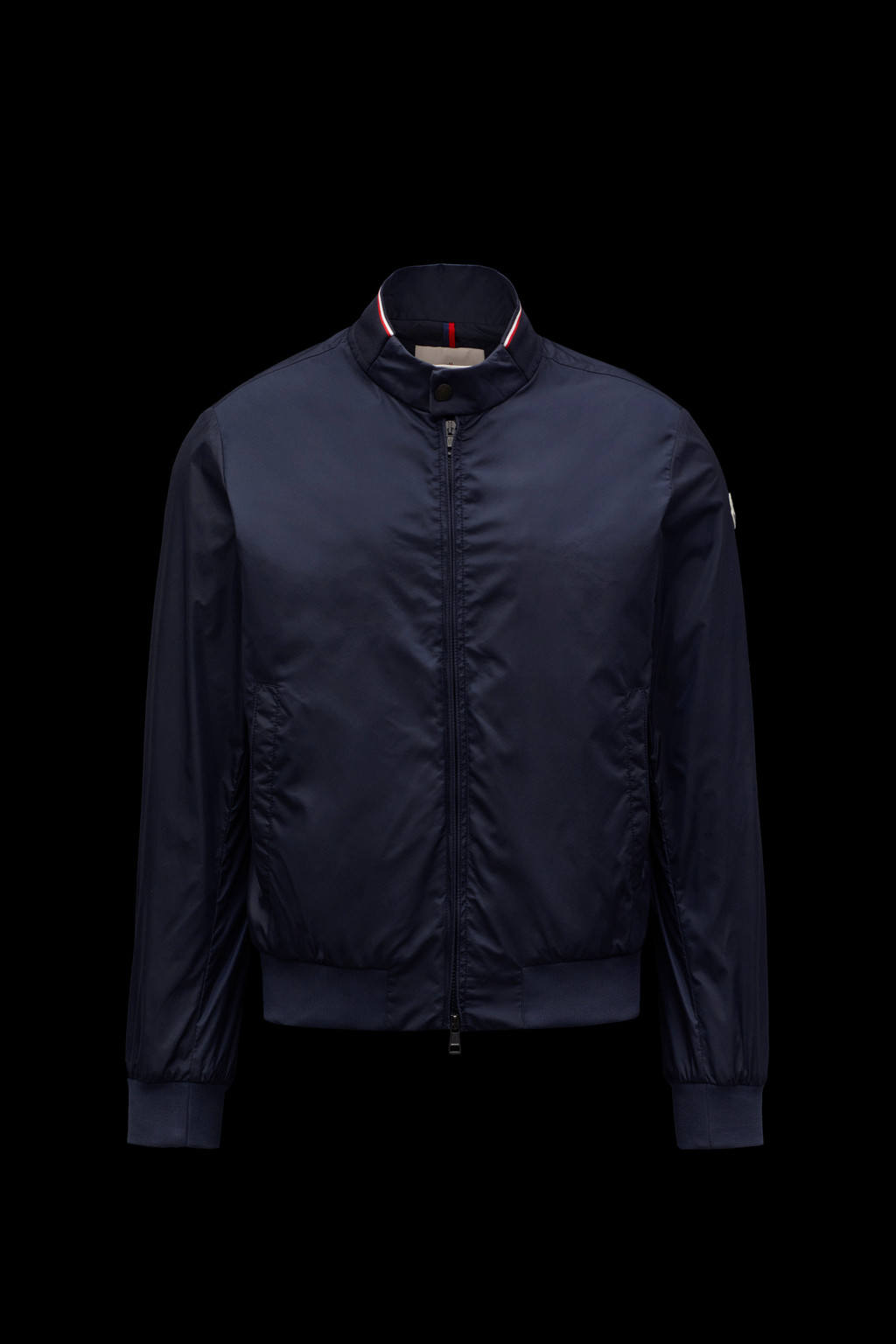 Navy Blue Reppe Rain Jacket - Windbreakers & Raincoats for Men | Moncler PT