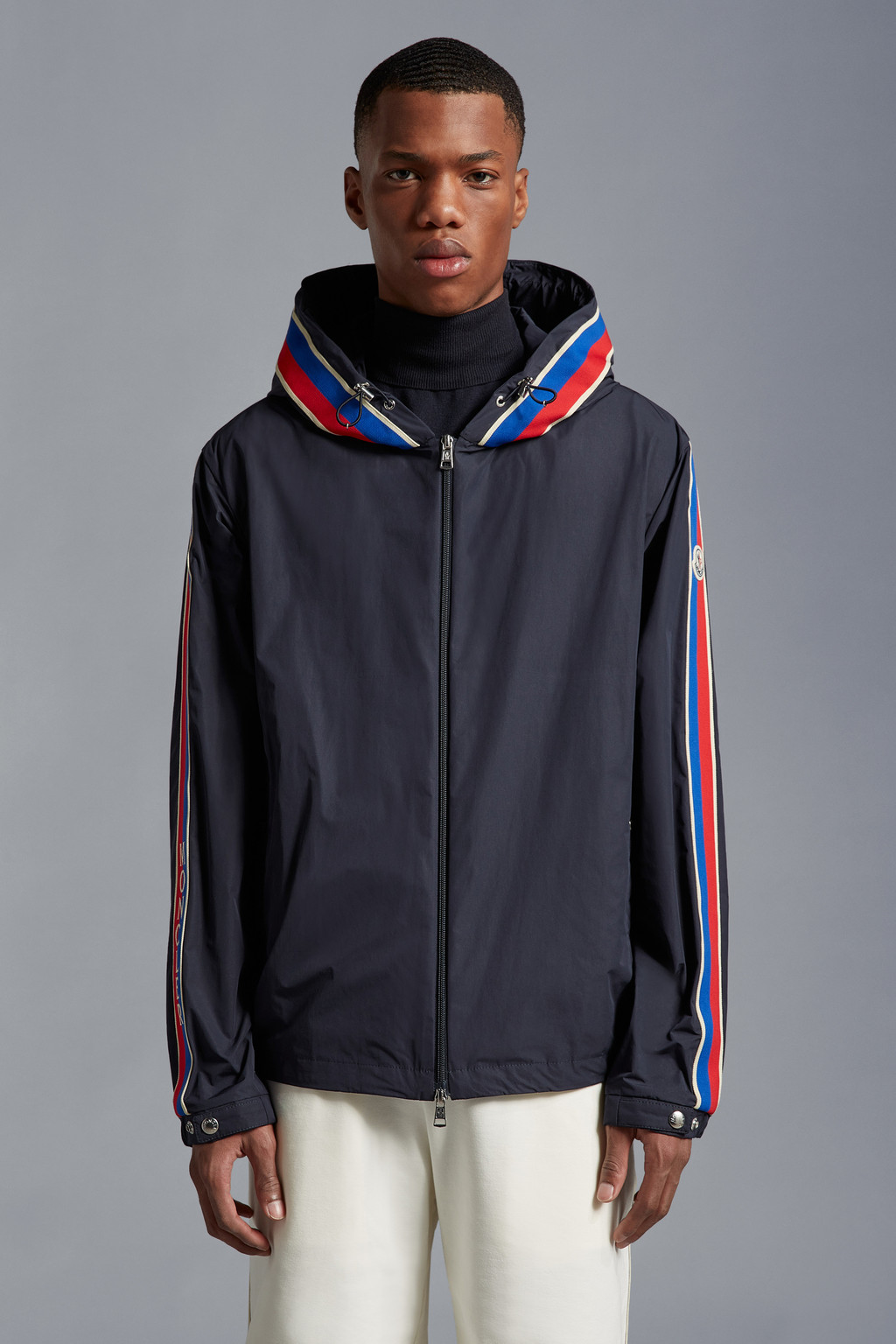 Dark Blue Rukbat Windbreaker - Windbreakers & Raincoats for Men ...