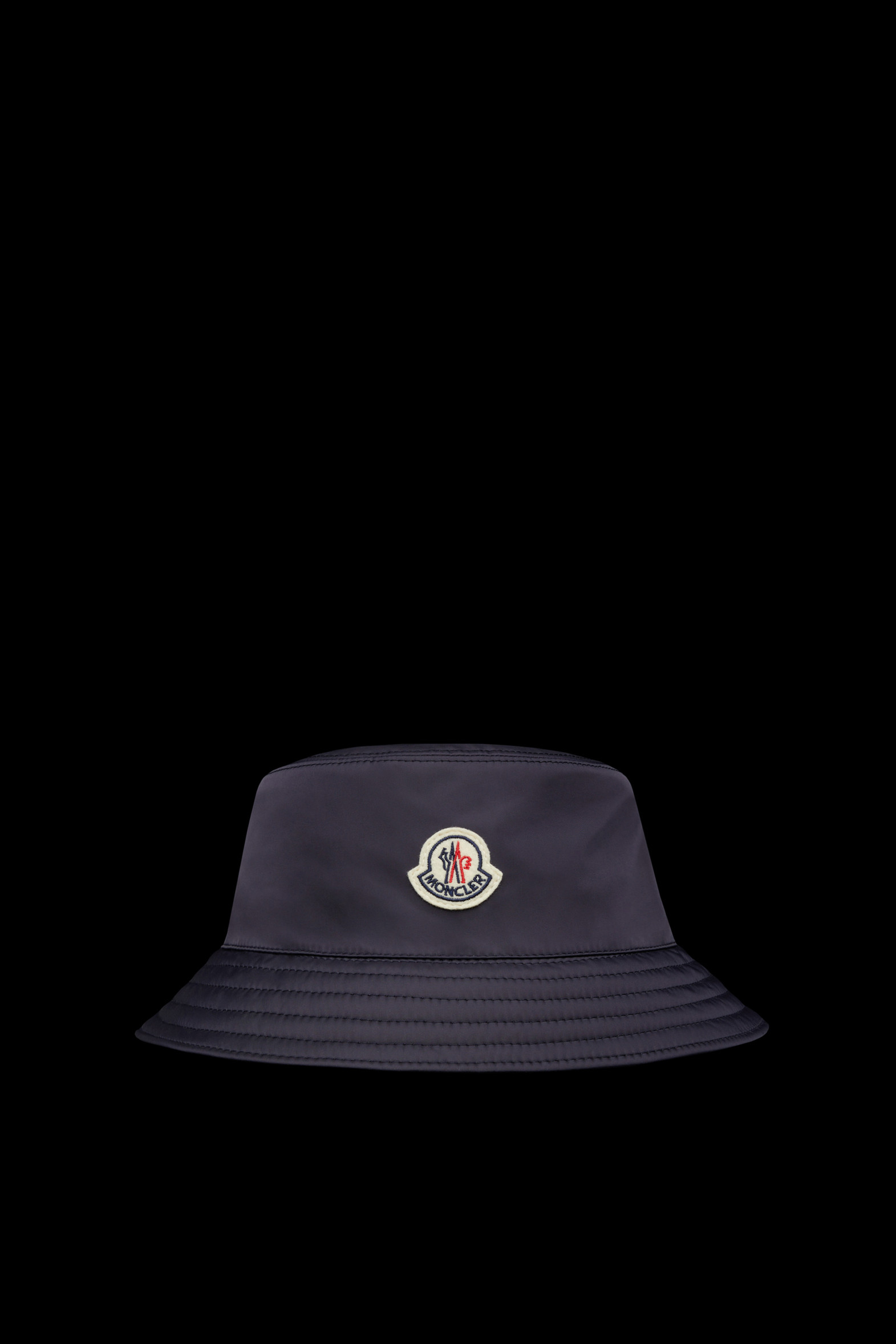 Navy Blue Logo Bucket Hat - Hats & Beanies for Men | Moncler HK