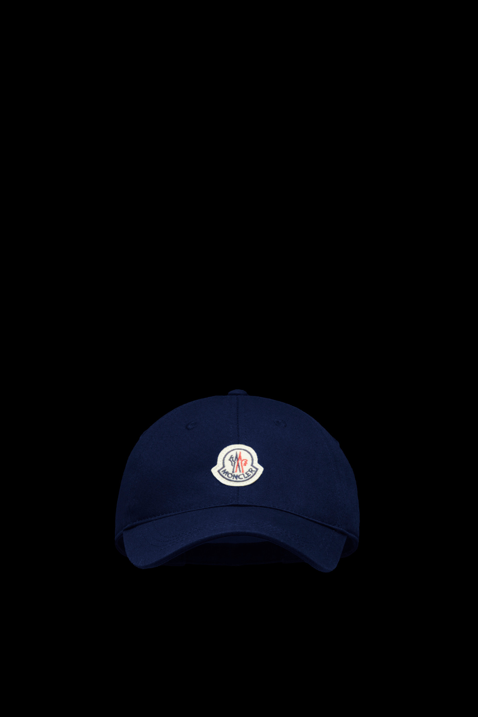 Night Blue Logo Baseball Cap - Hats & Beanies for Men | Moncler HK