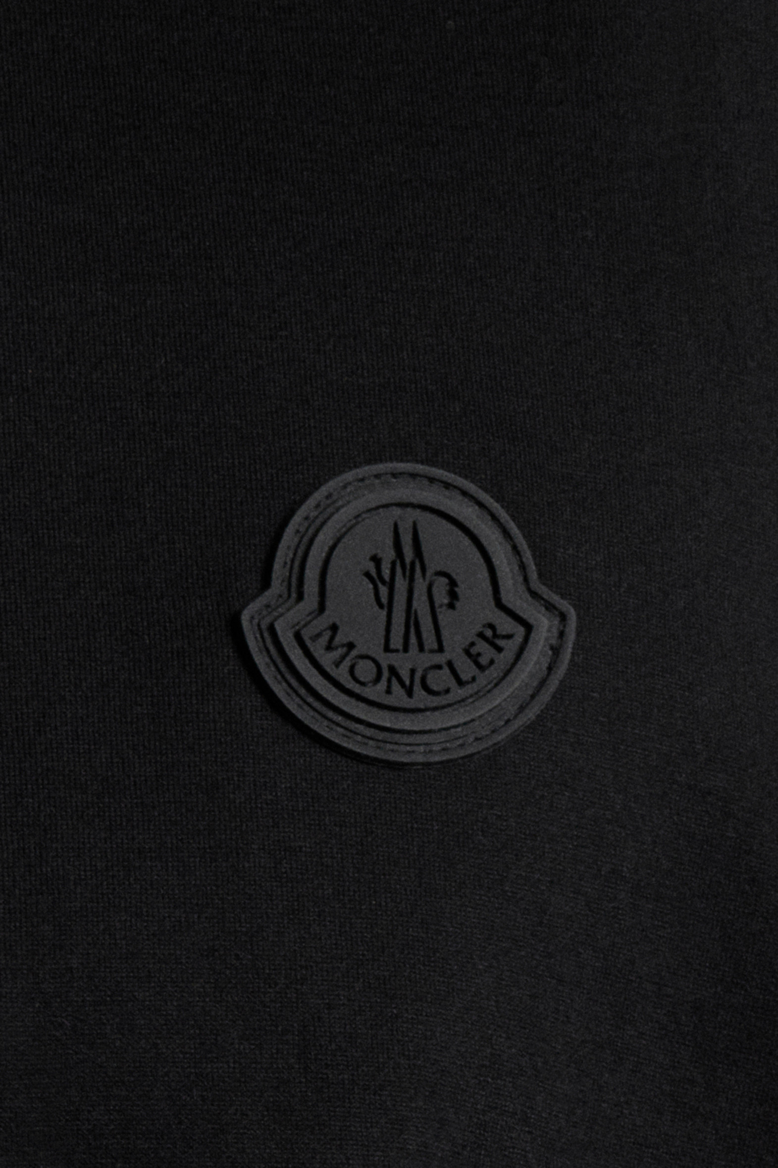 Black Lettering Graphic T-Shirt - Polos & T-shirts for Men | Moncler SK