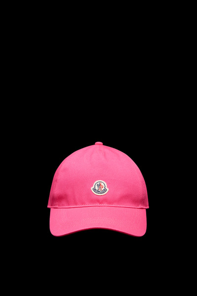 Fuchsia Logo Baseball Cap - Hats & Beanies for Women | Moncler PT