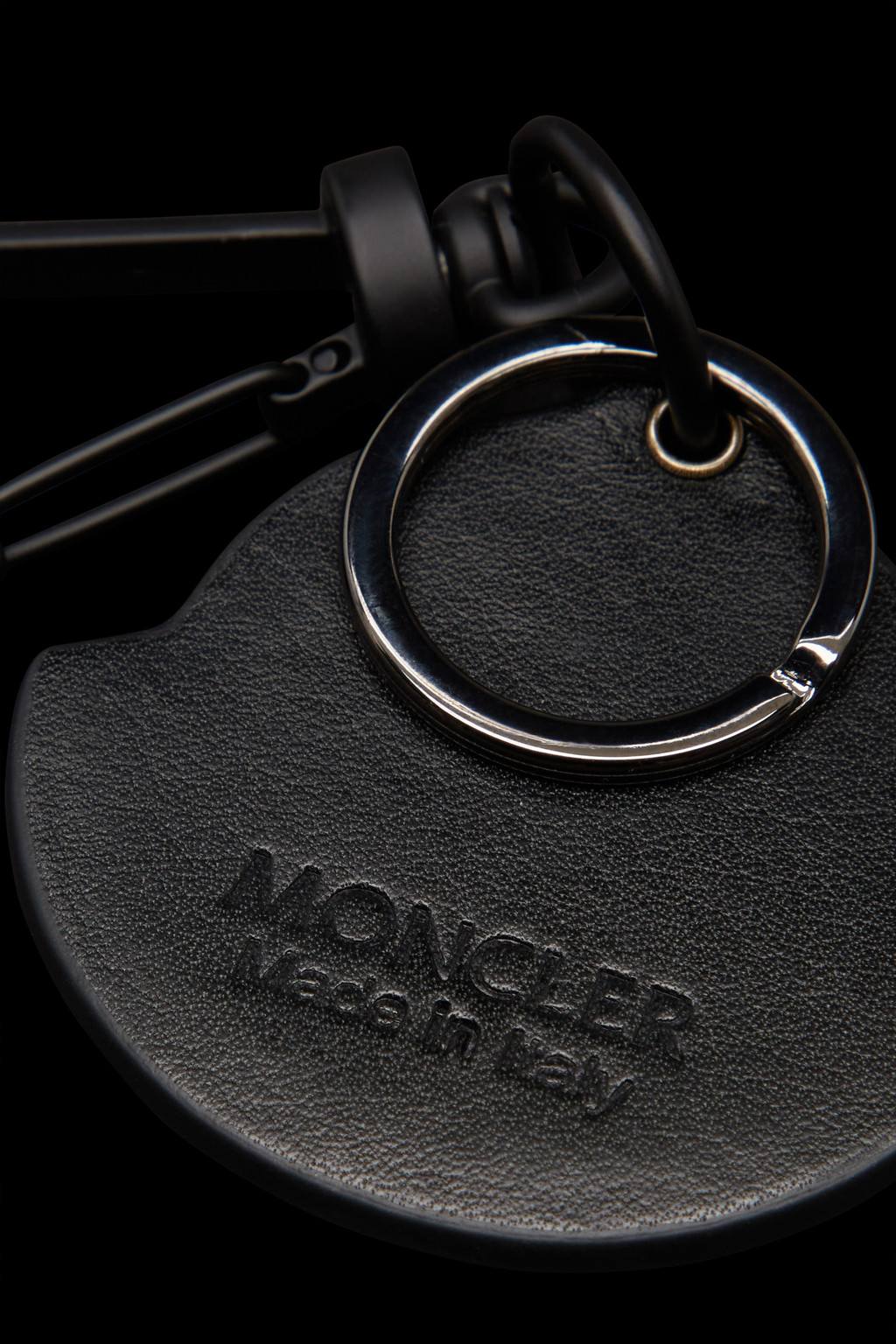 Black Logo Key Ring - Small Accessories for Men | Moncler NL